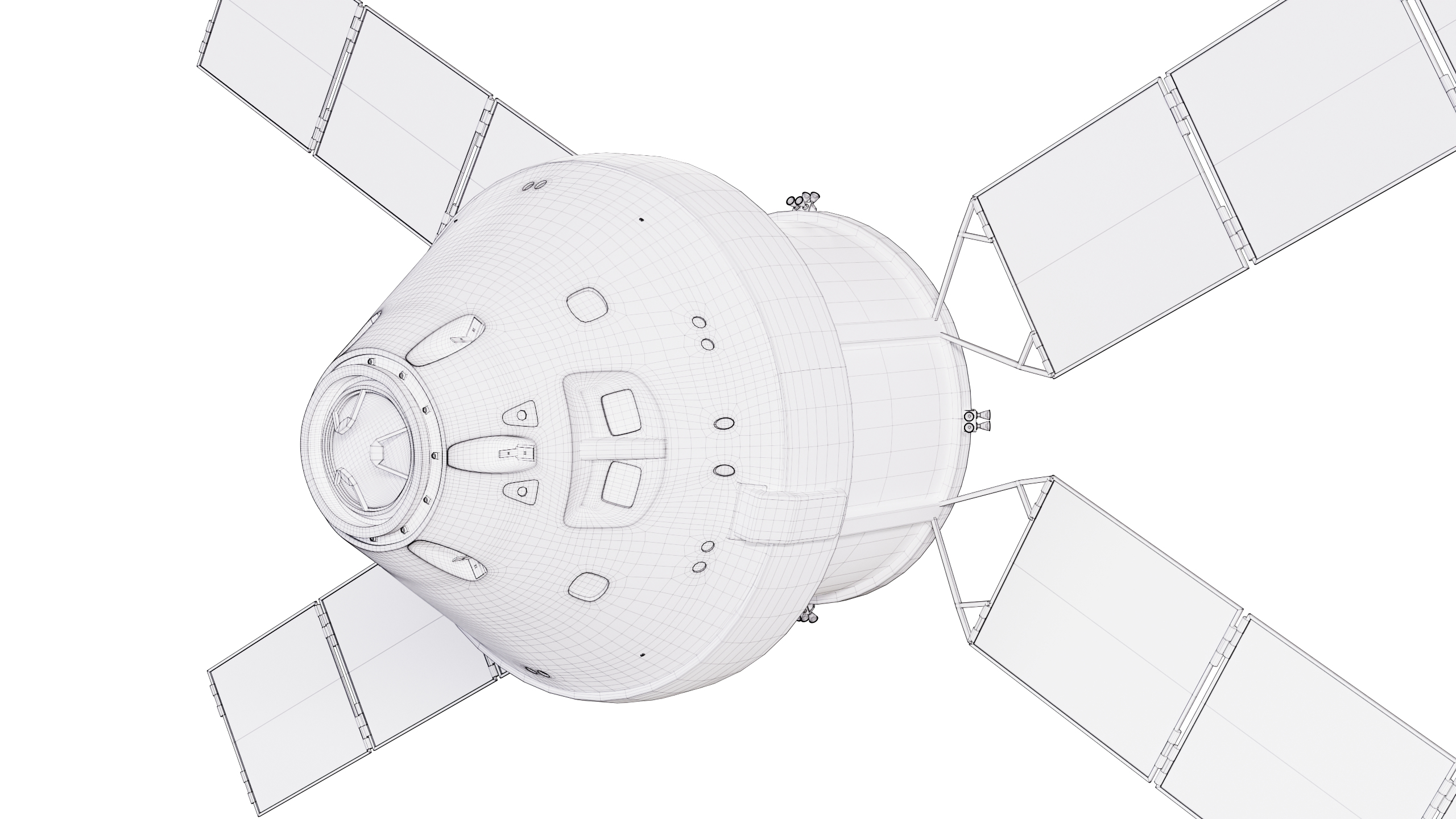 3D orion multi-purpose crew model - TurboSquid 1675145