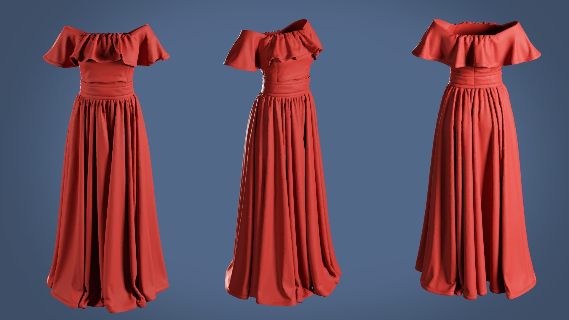 3D Dress Model - TurboSquid 1965632
