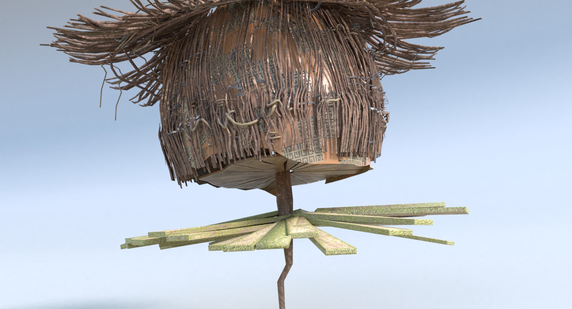 3D model hut building - TurboSquid 1358814