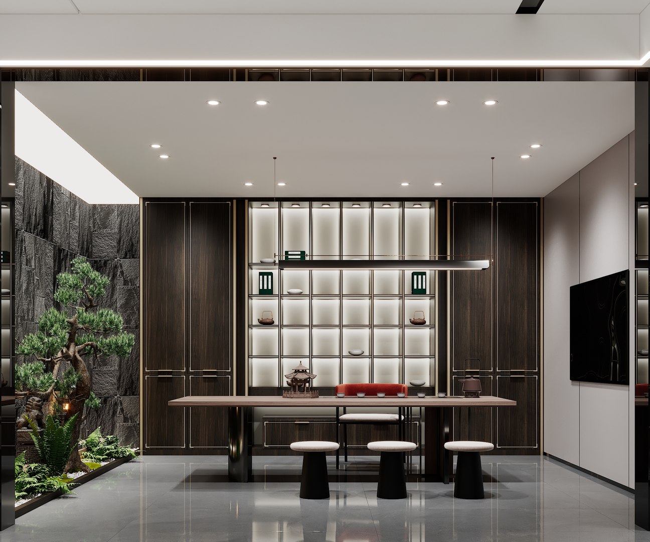 3D Customized Furniture Whole House Customized Furniture Showroom ...
