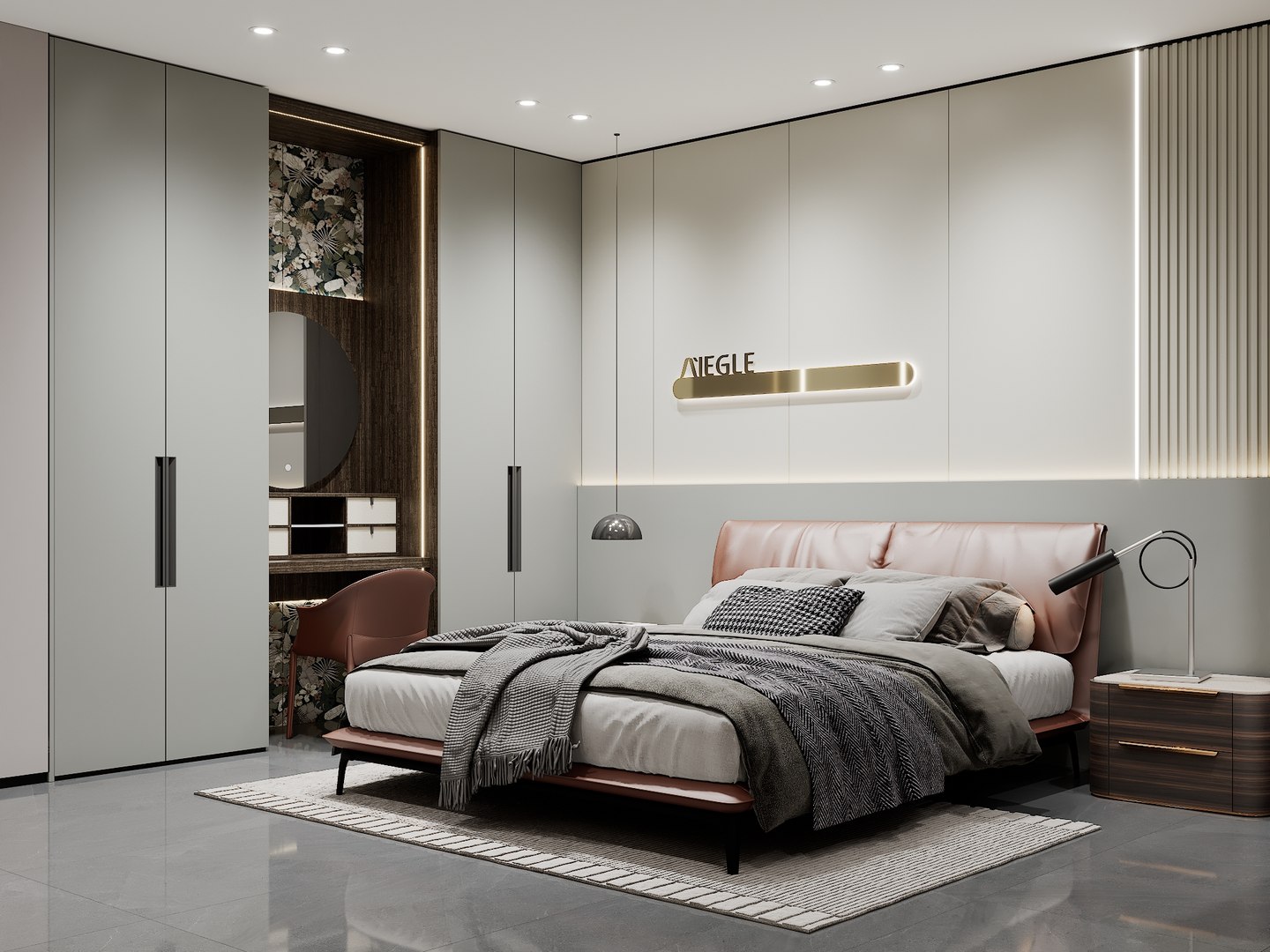 3D Customized Furniture Whole House Customized Furniture Showroom ...