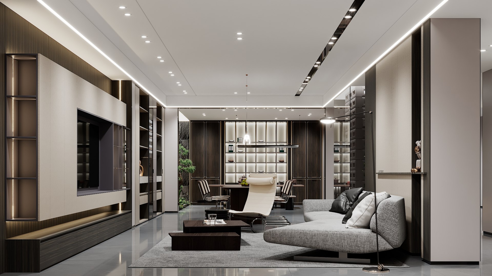3D Customized Furniture Whole House Customized Furniture Showroom ...