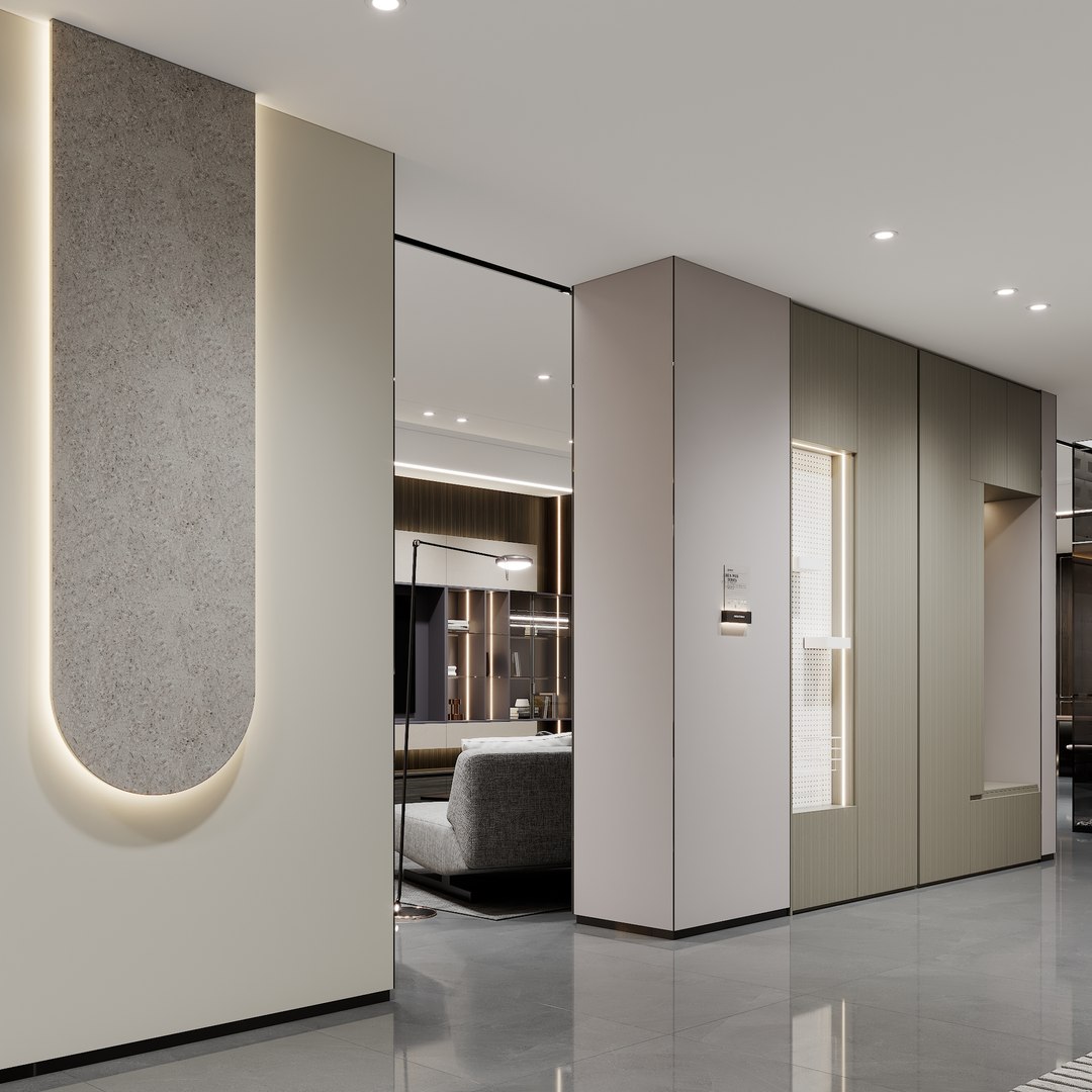3D Customized Furniture Whole House Customized Furniture Showroom ...