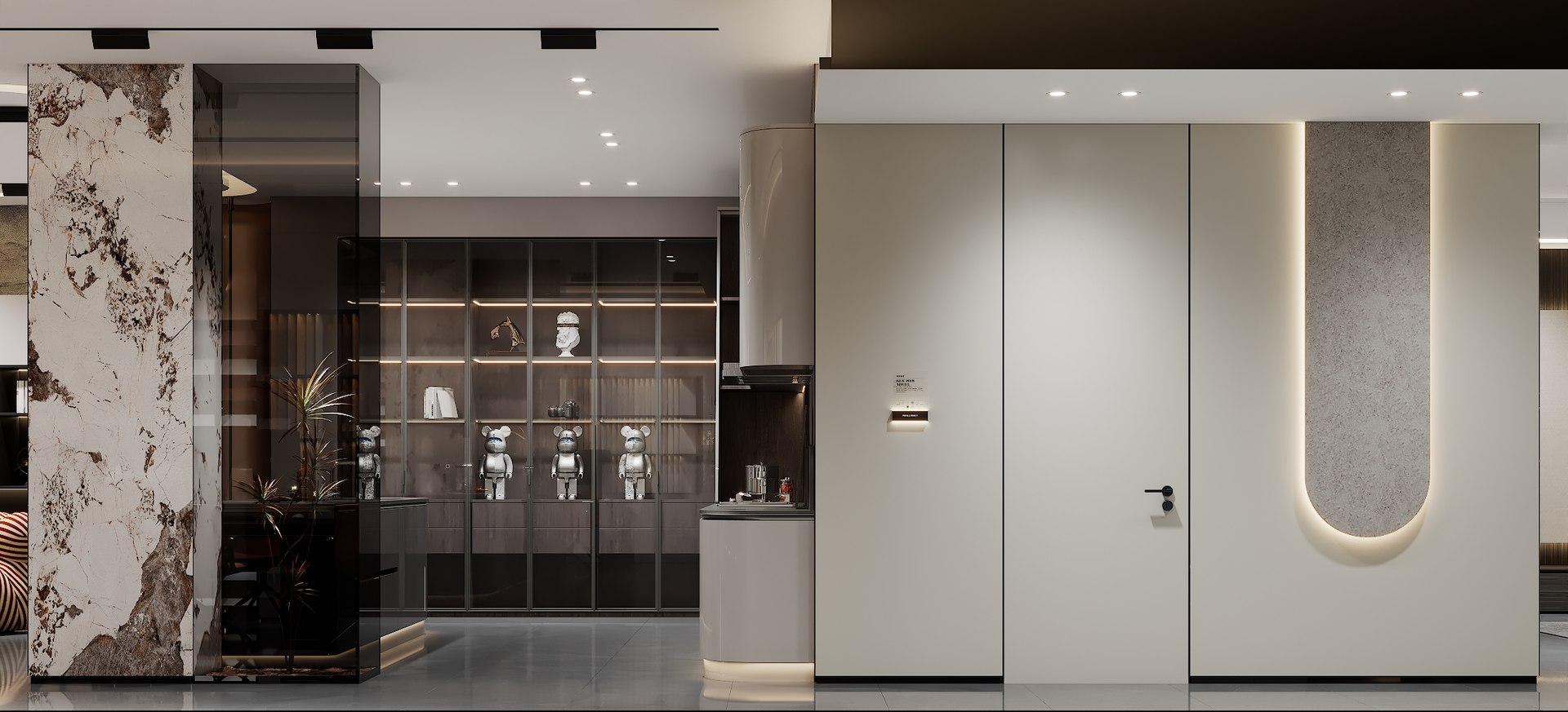 3D Customized Furniture Whole House Customized Furniture Showroom ...