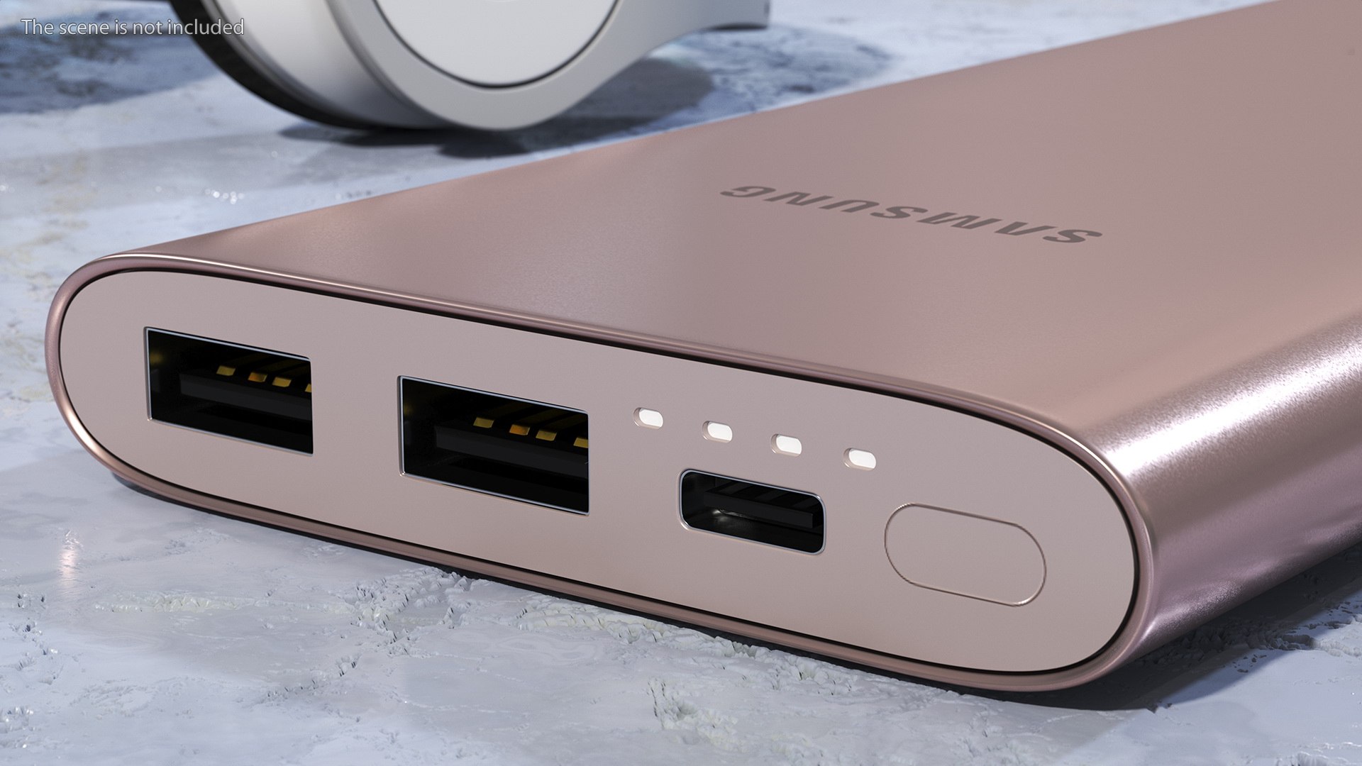 Samsung Battery Pack 10000mAh Pink 3D Model - TurboSquid 1768483