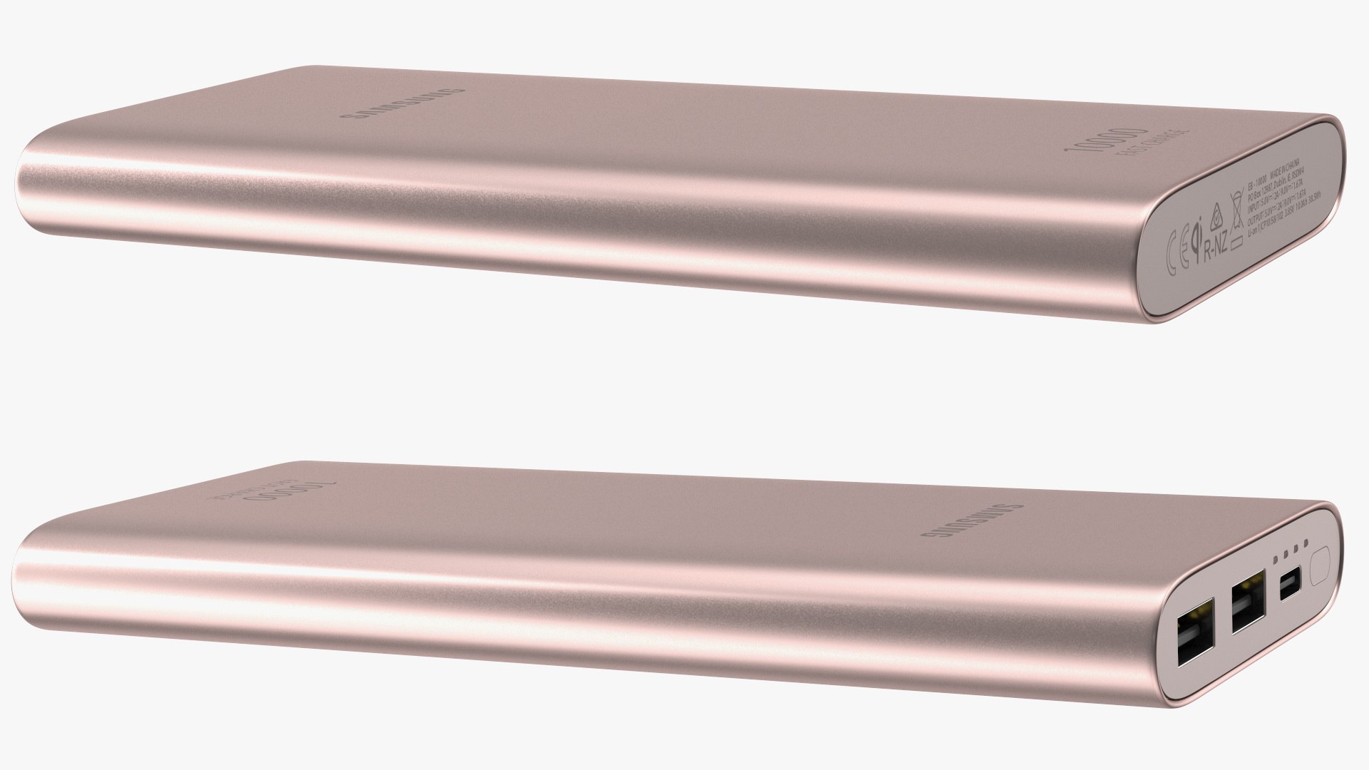 Samsung Battery Pack 10000mAh Pink 3D Model - TurboSquid 1768483