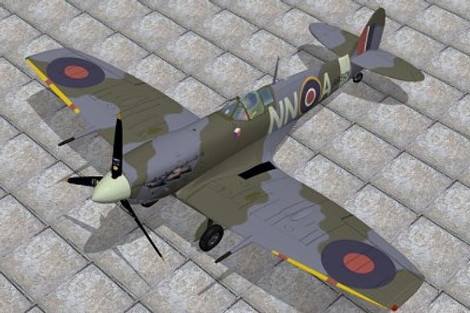 3d Supermarine Spitfire