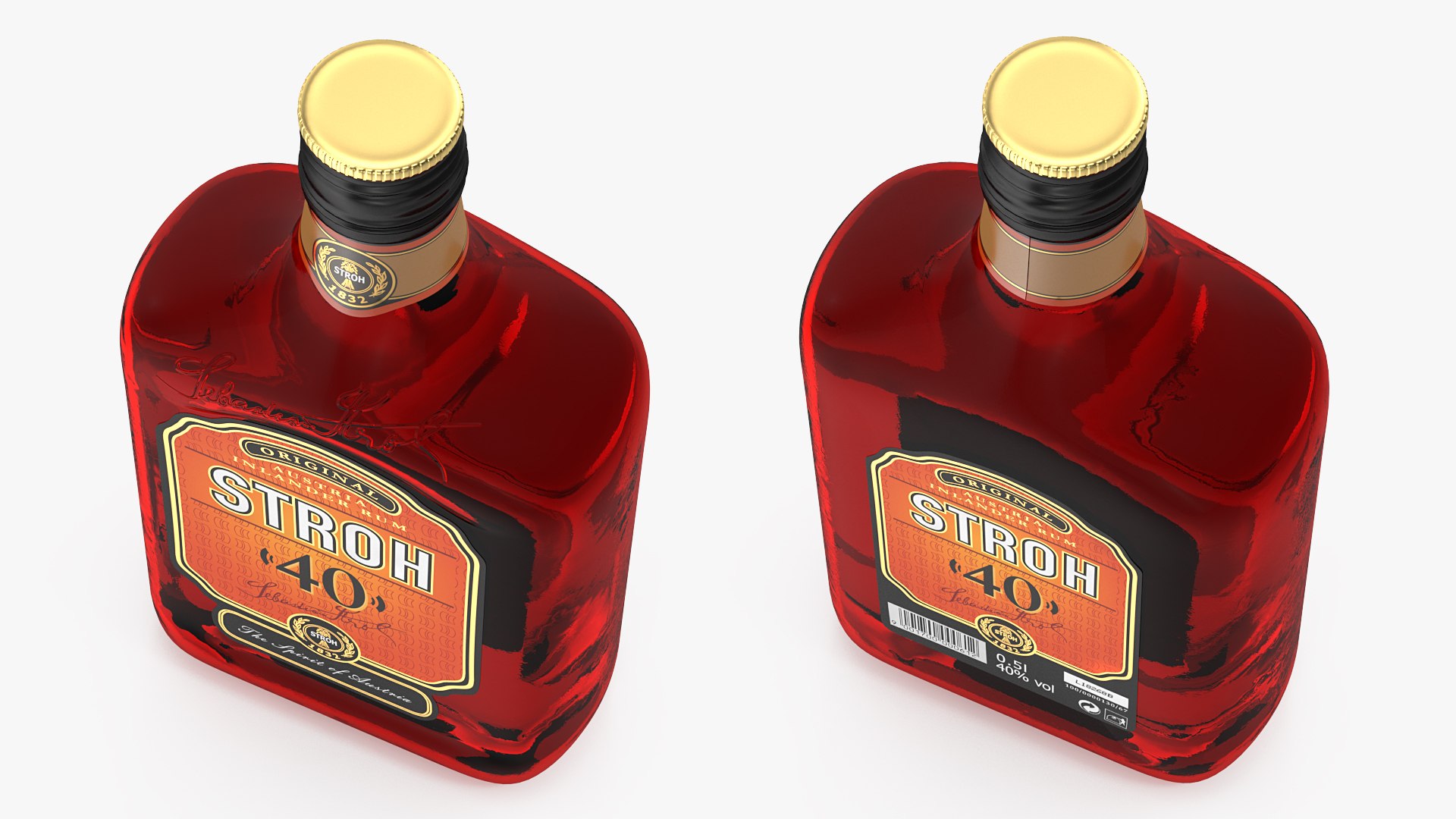 Free 3D Model Stroh 40 Austrian Rum - TurboSquid 1649126