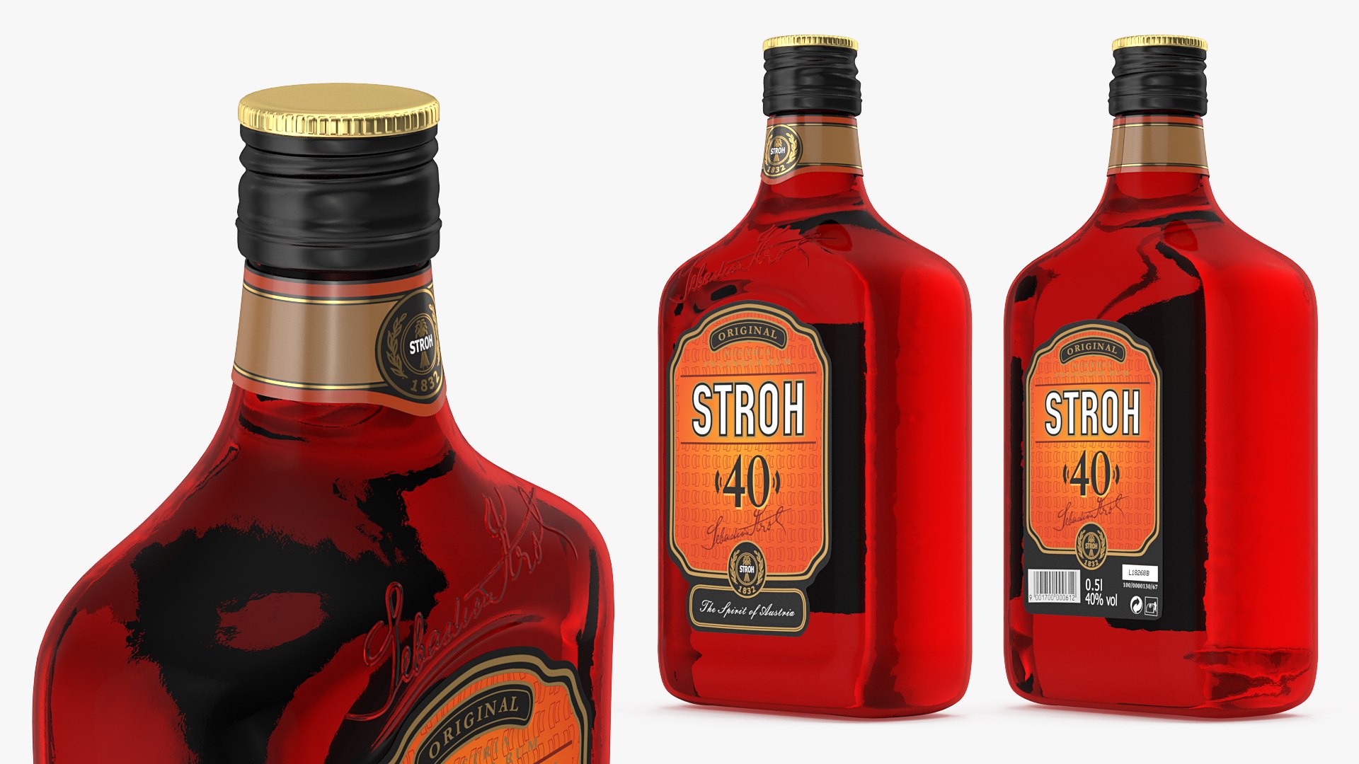 Free 3D model stroh 40 austrian rum - TurboSquid 1649126