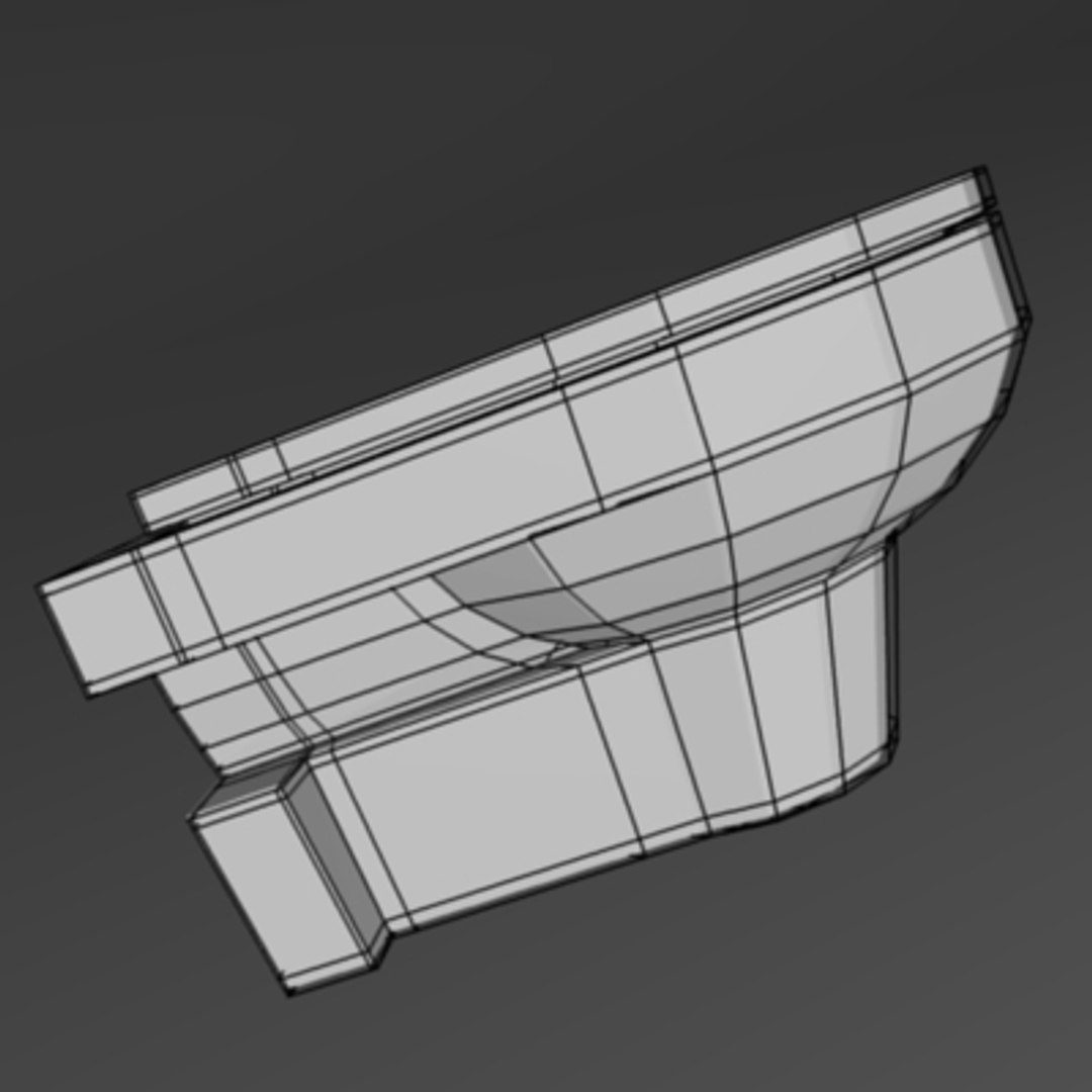 3d bathroom basin model