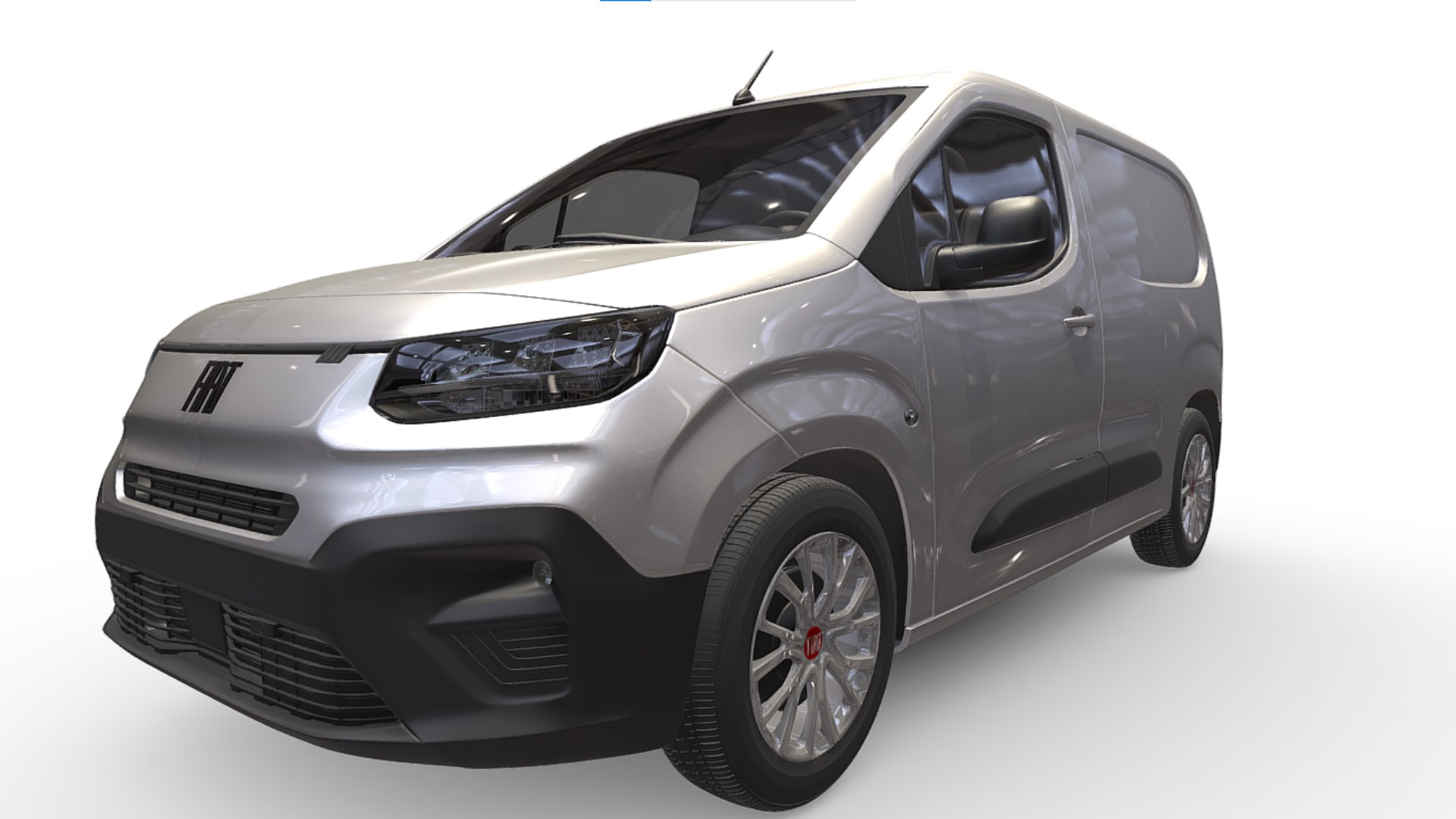 Fiat Doblo Van 2024 3D Model - TurboSquid 2332793