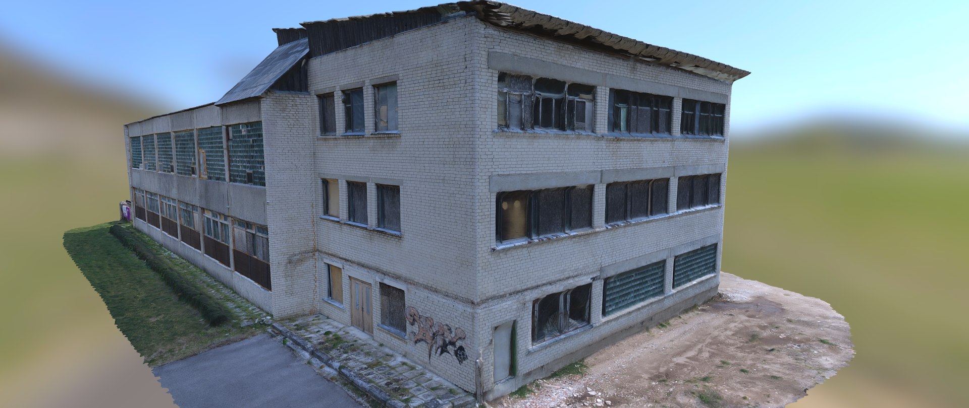3D Model Soviet Style Building 3D Scan - TurboSquid 1911603