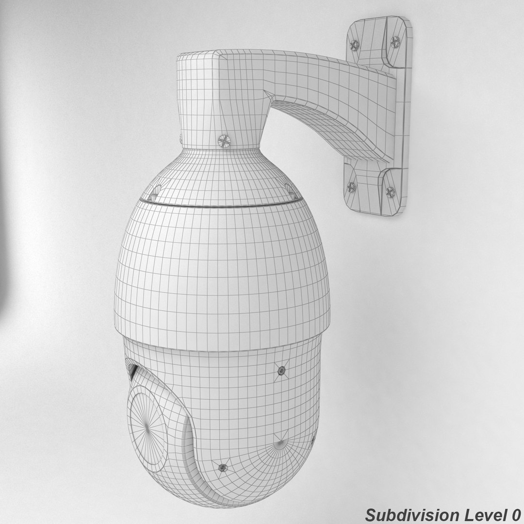 3D Dome Camera Model - TurboSquid 1588713