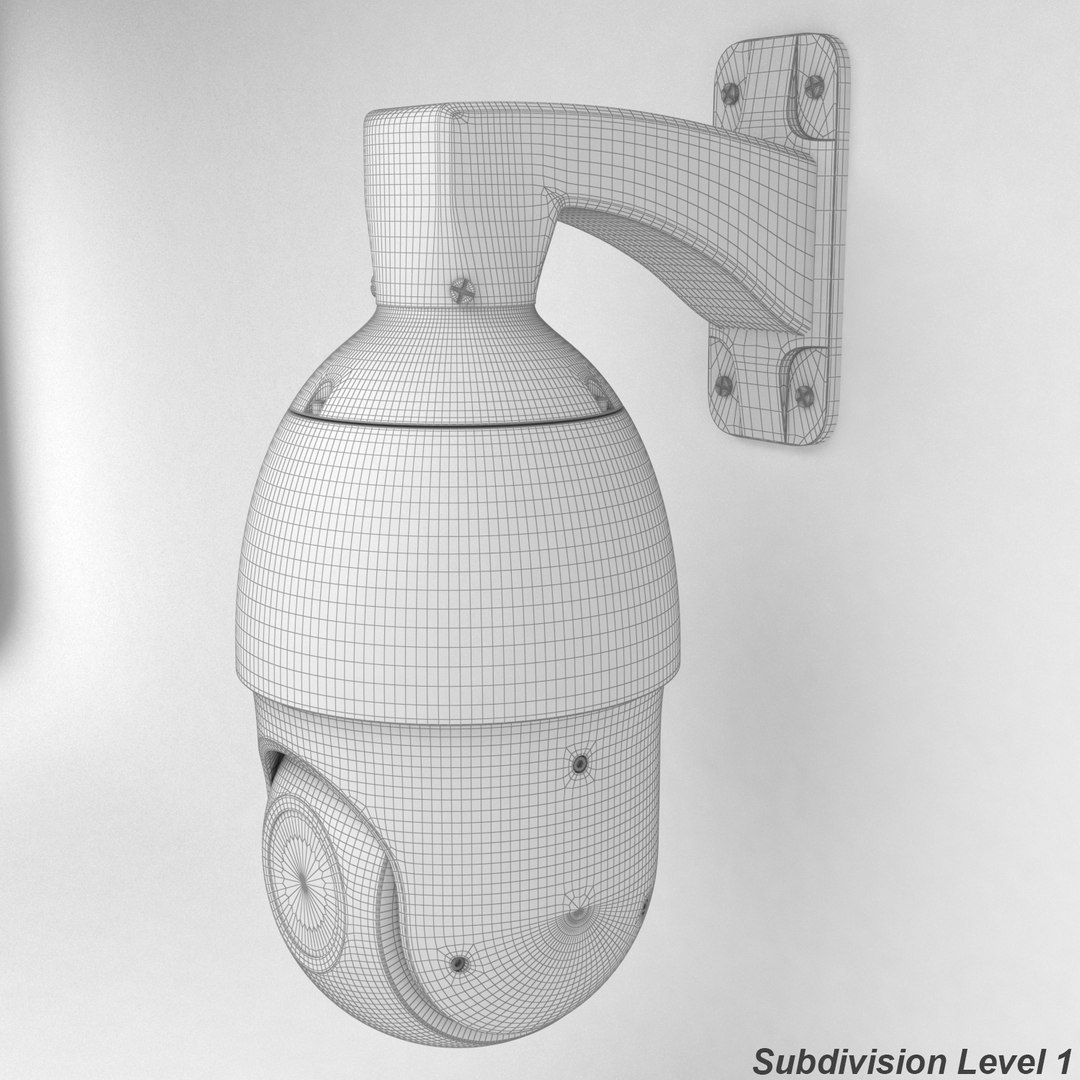 3D Dome Camera Model - TurboSquid 1588713