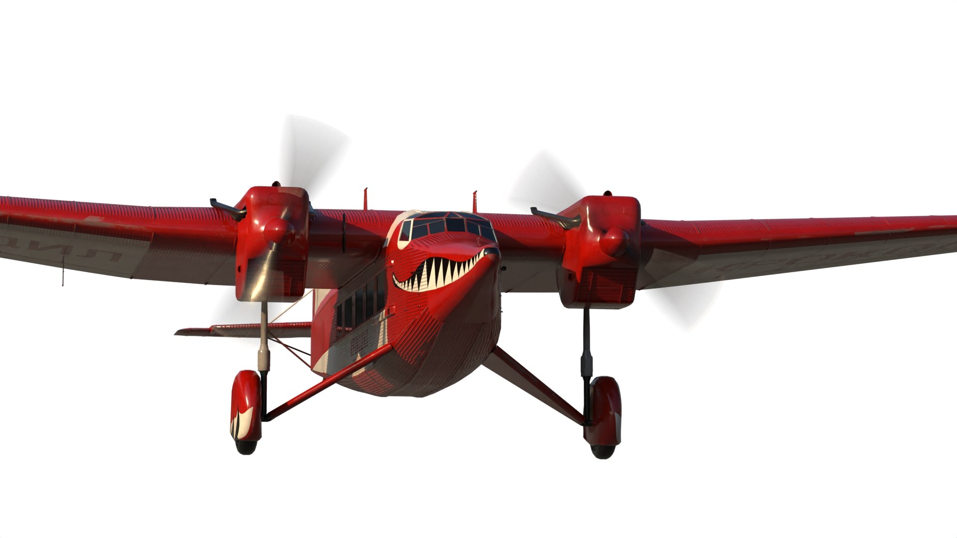 3D ANT-9 Crocodile Agitation Aircraft Model - TurboSquid 2404104