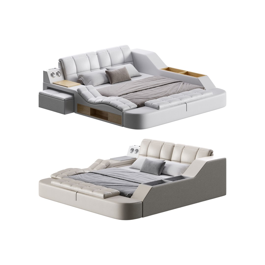Ultimate Smart Bed Model - TurboSquid 2233372