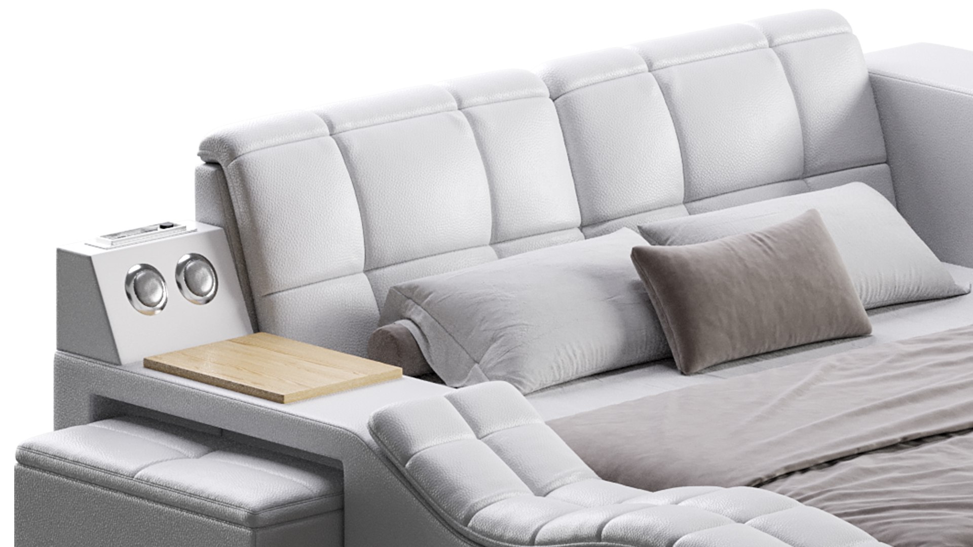 Ultimate Smart Bed Model - TurboSquid 2233372