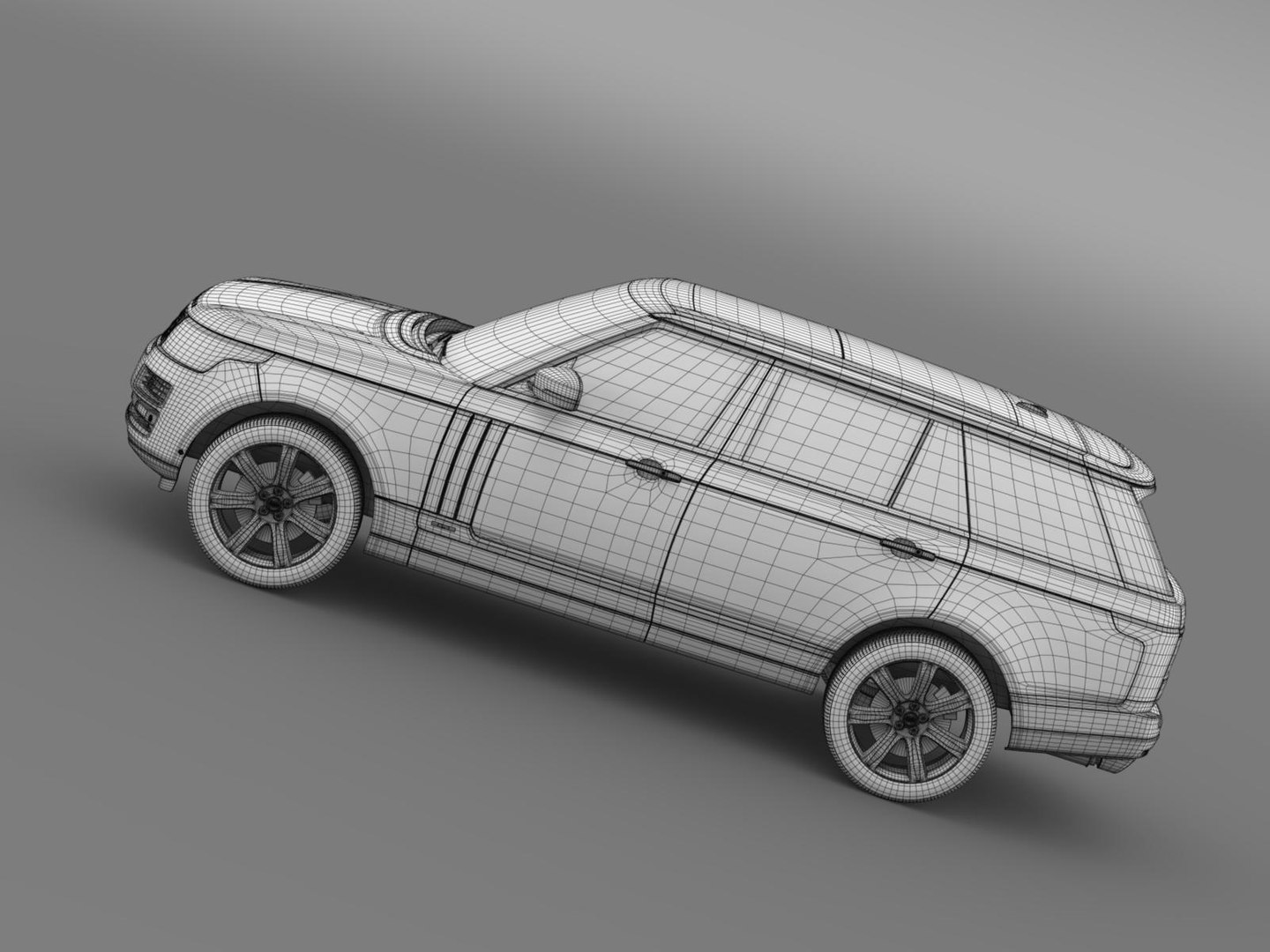 range rover svautobiography lwb 3d model