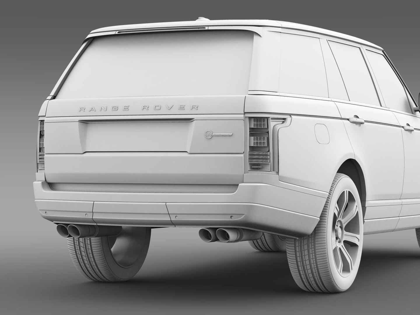 range rover svautobiography lwb 3d model