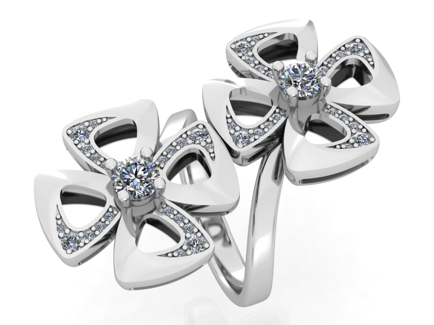 3D Flower Ring - TurboSquid 1994251