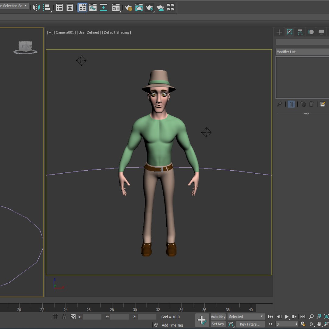 Cartoon Man Toon 3D Model - TurboSquid 1703616