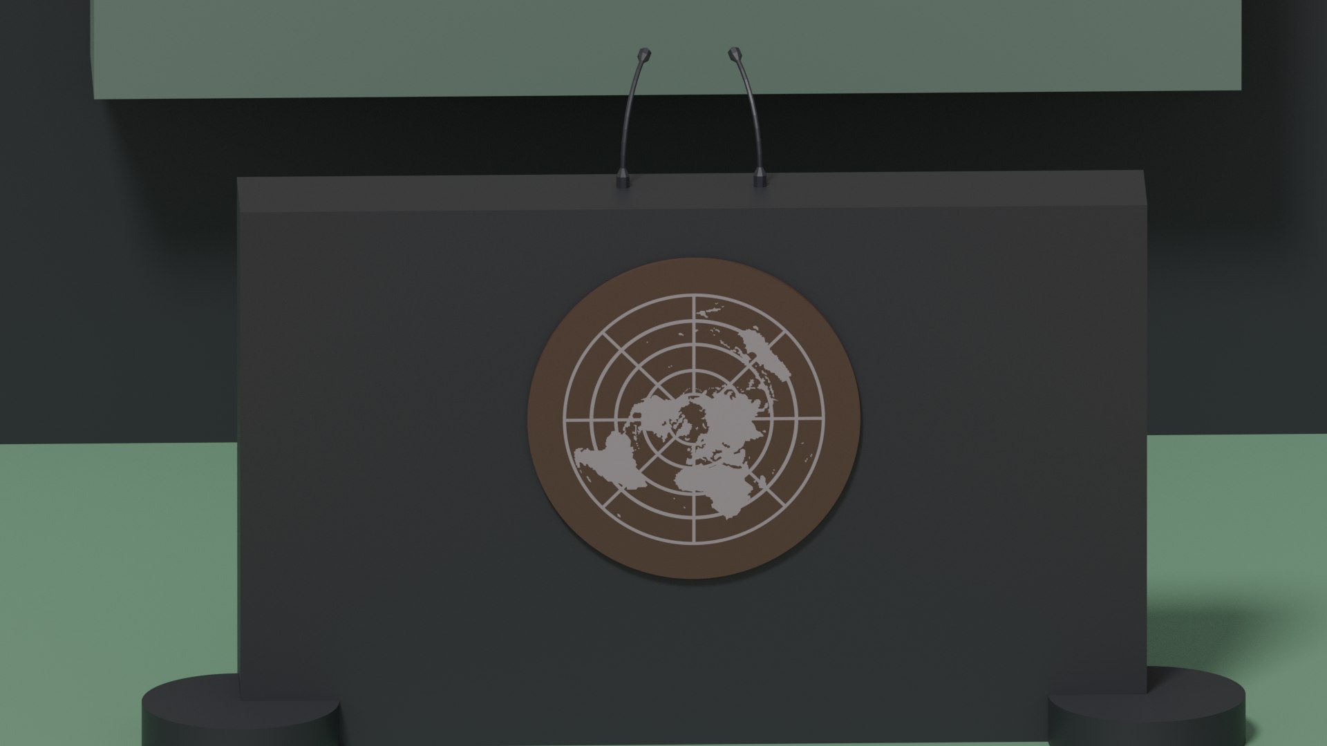 3D United Nations General Assembly Model - TurboSquid 2248972