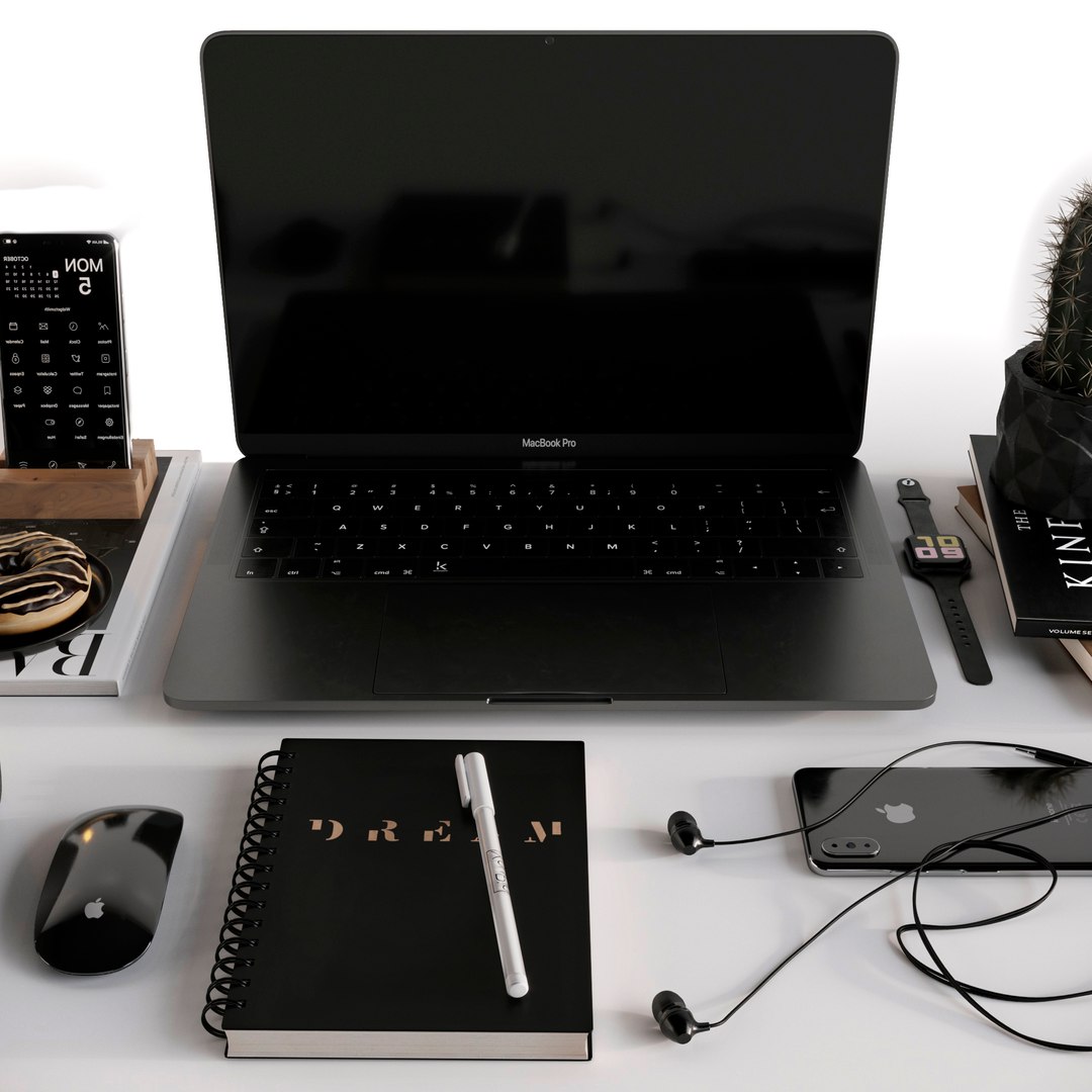 3D Workplace Collection 2 - TurboSquid 1871964