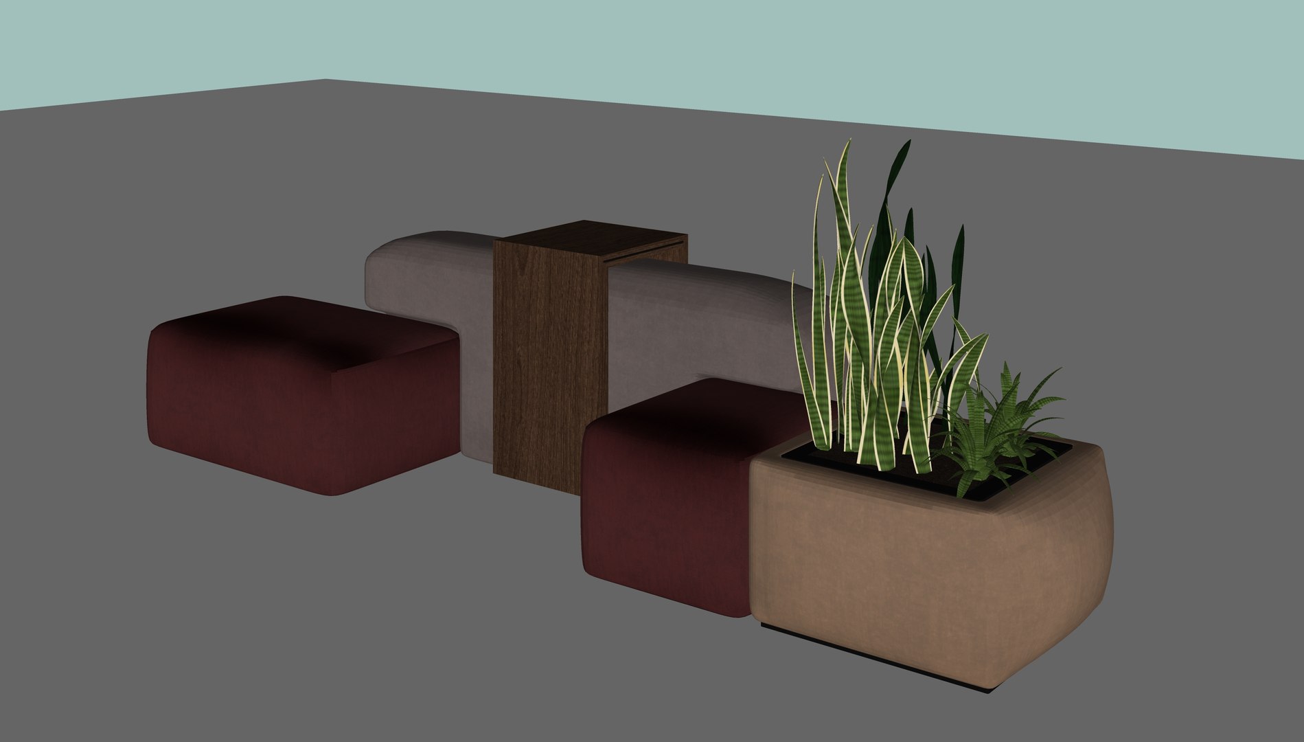 Office Sofa Office Furniture Office Rest Area 3D - TurboSquid 2156198