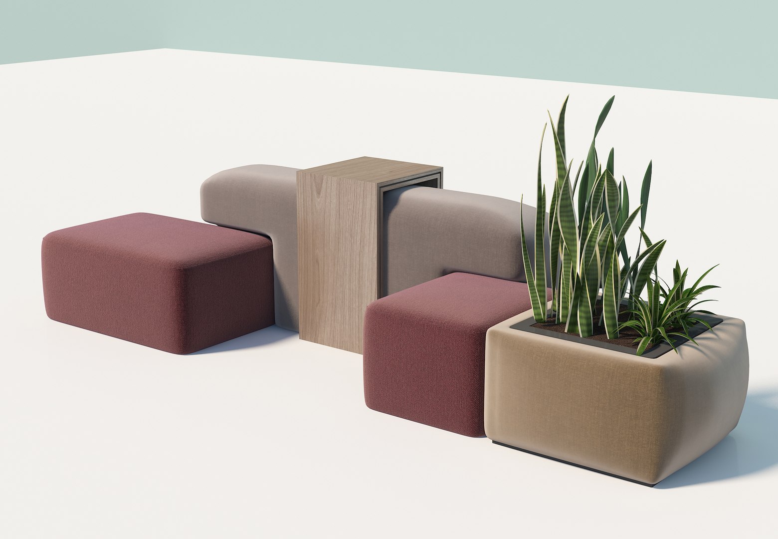 Office Sofa Office Furniture Office Rest Area 3D - TurboSquid 2156198