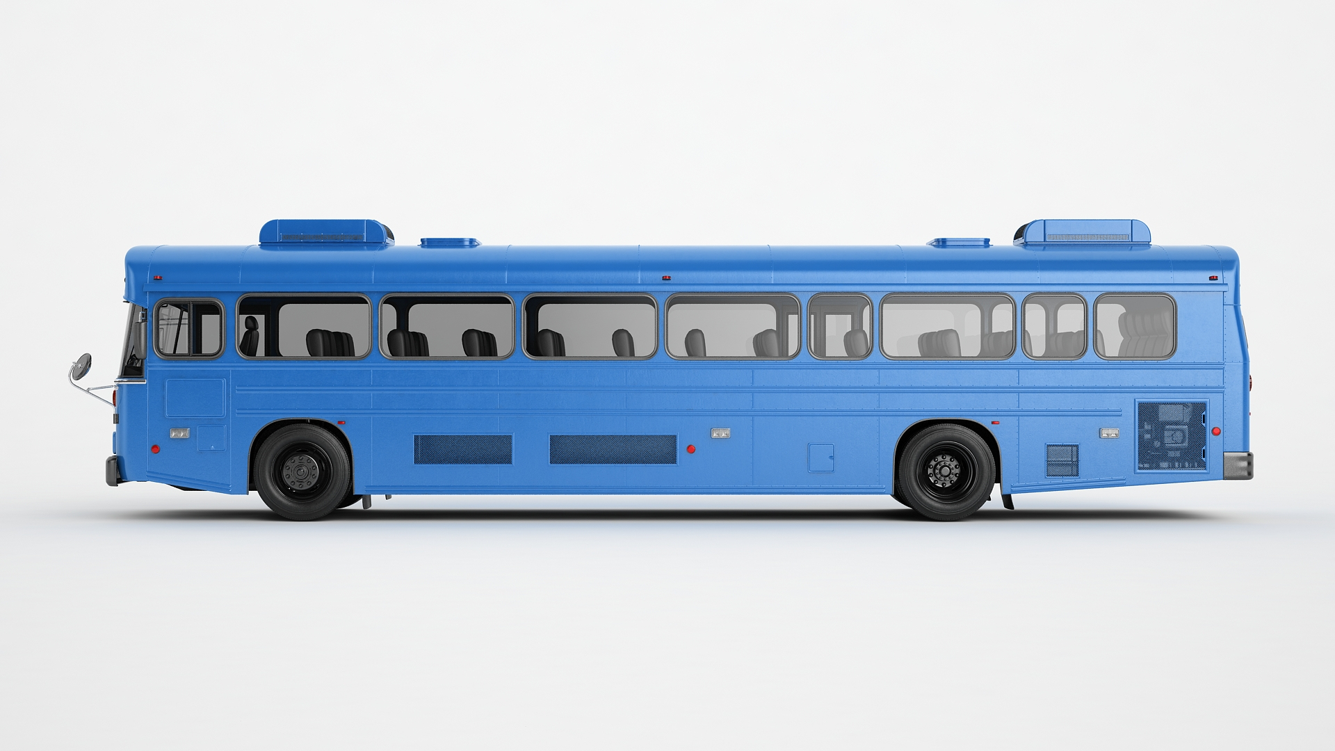 Bus 2000 Blue 3D Model - TurboSquid 1614504