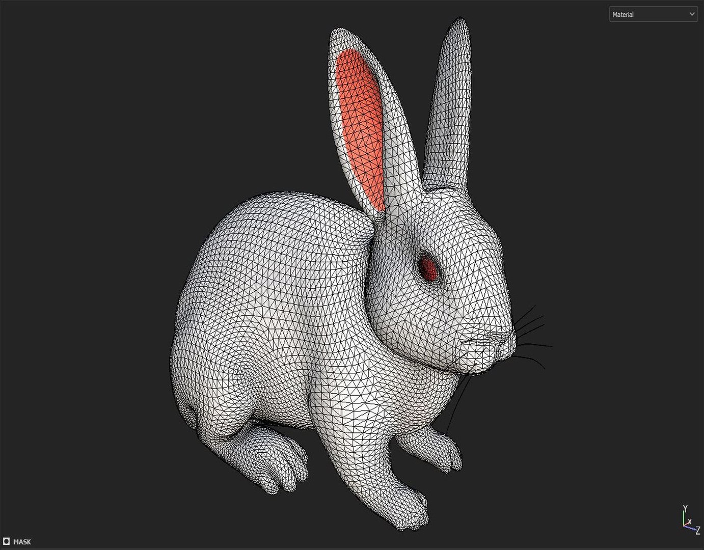3D Rabbit - TurboSquid 2382300