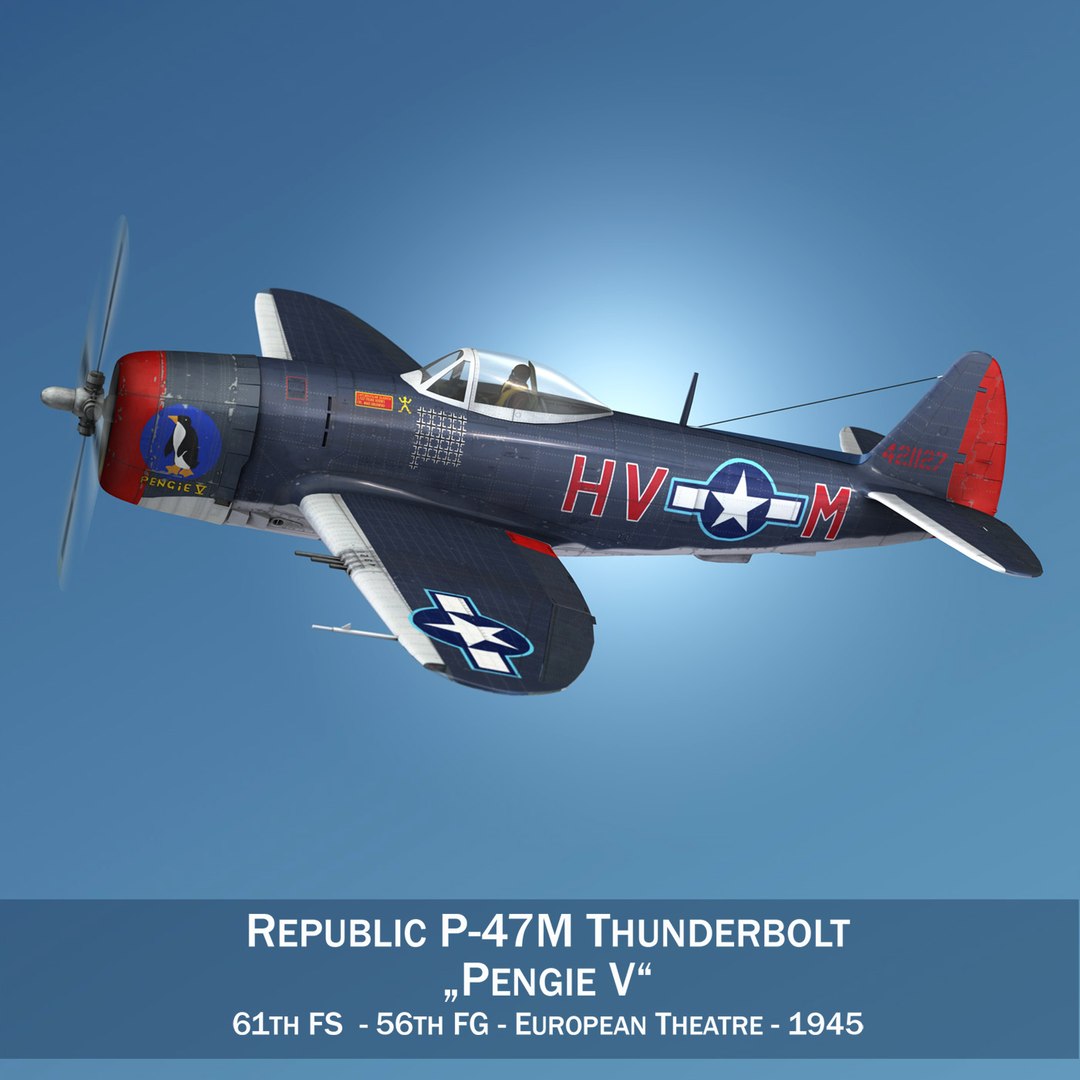 3D Republic Thunderbolt - Pengie | 1145383 | TurboSquid