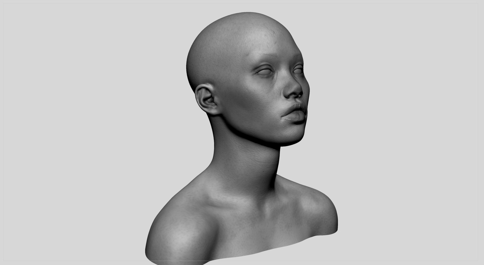 3D Model Asian Female Head Anatomy - TurboSquid 1701104