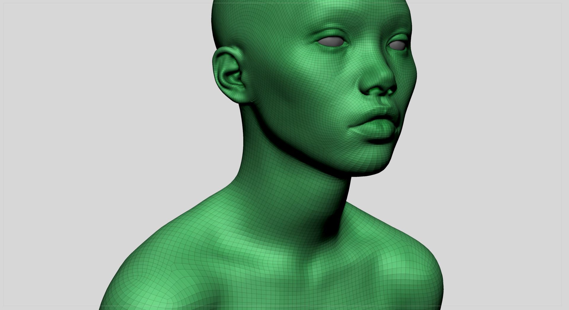 3D Model Asian Female Head Anatomy - TurboSquid 1701104