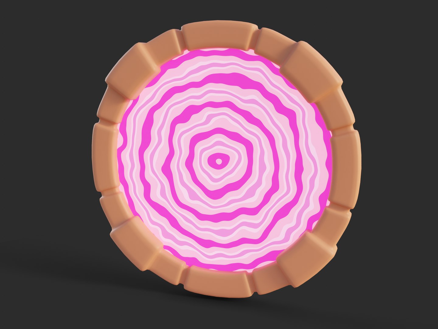 3D Cartoon Portal 3 Model - TurboSquid 2064104