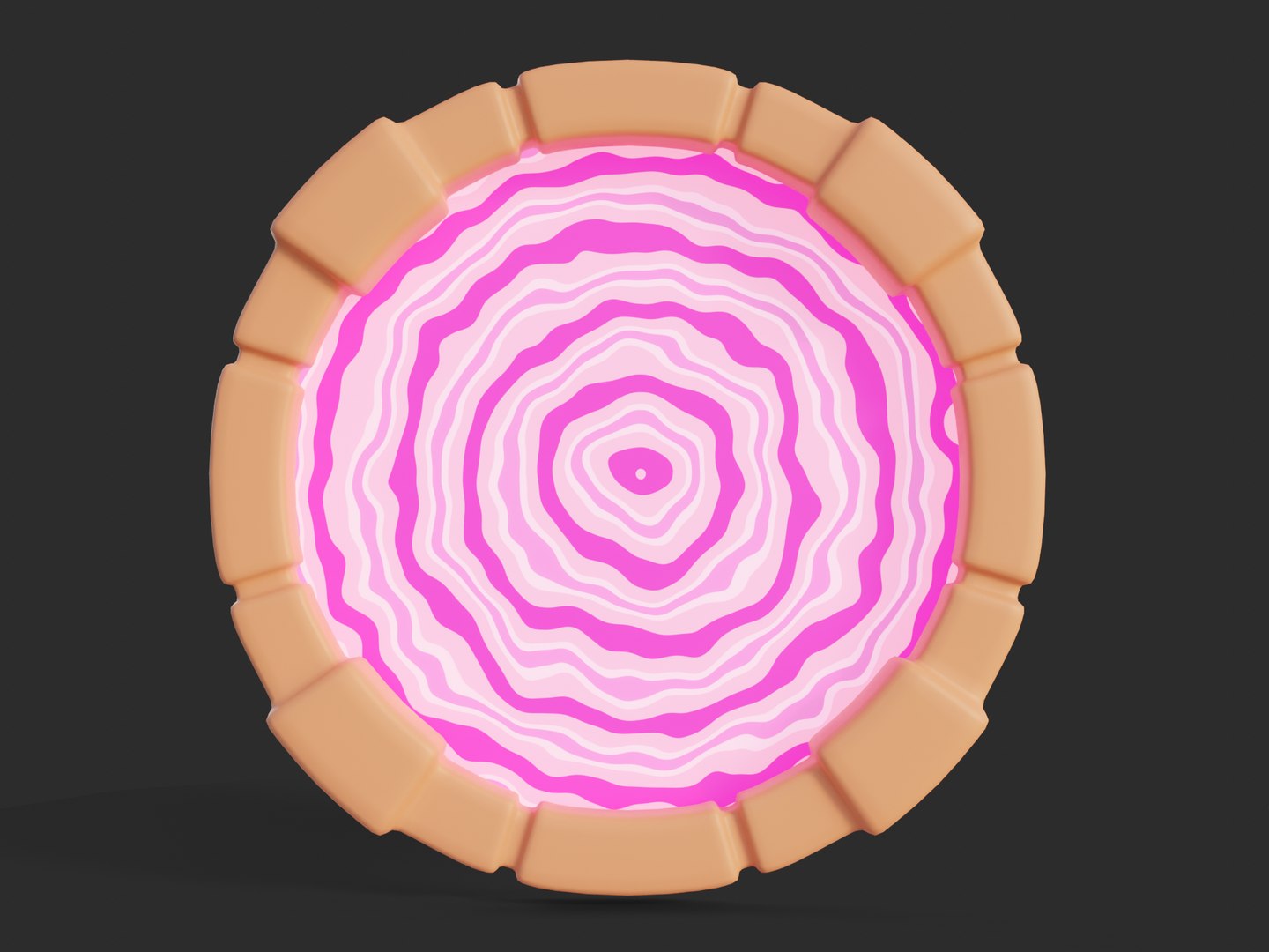 3D Cartoon Portal 3 Model - TurboSquid 2064104