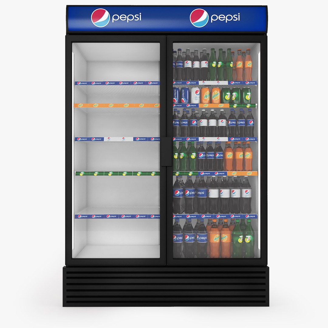 3d Model Pepsi Fridges