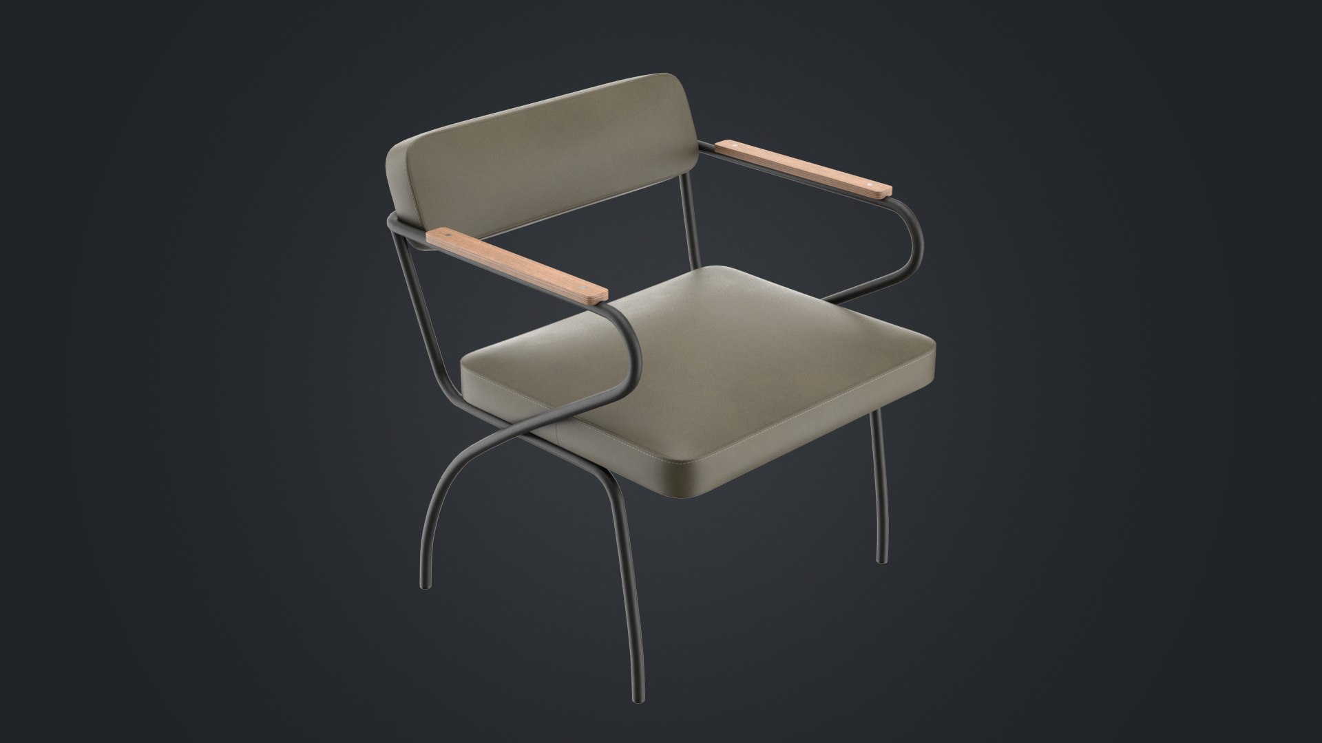 Armchair 3D Model - TurboSquid 2081296