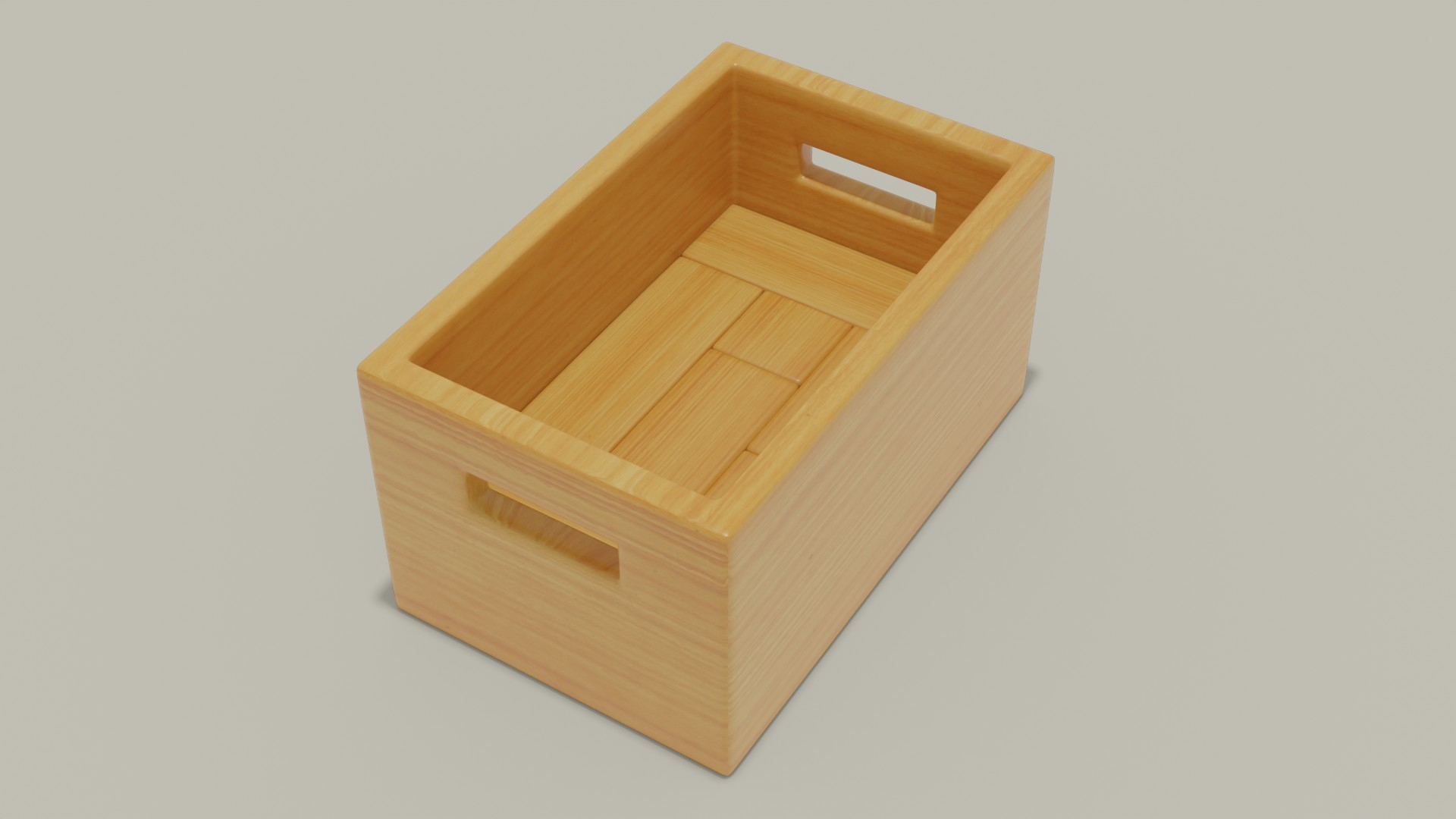 Building Blocks in Wooden Box 3D model - TurboSquid 1917831