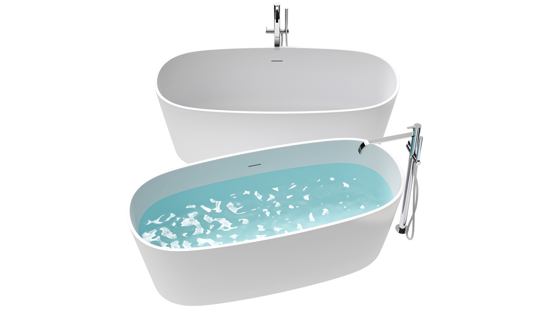 3D Loop by Disenia Bathtub - TurboSquid 1875781