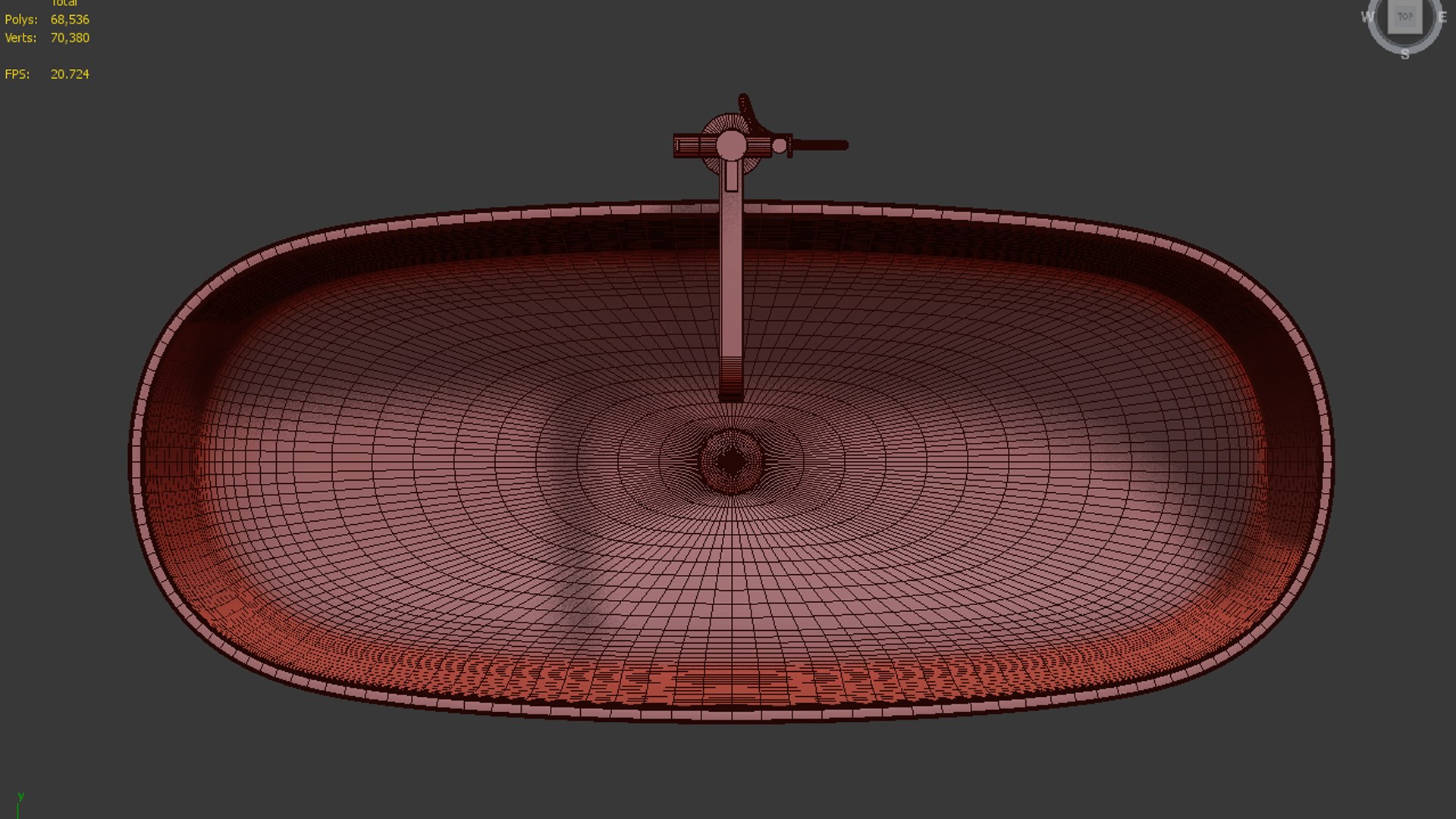 3D Loop by Disenia Bathtub - TurboSquid 1875781