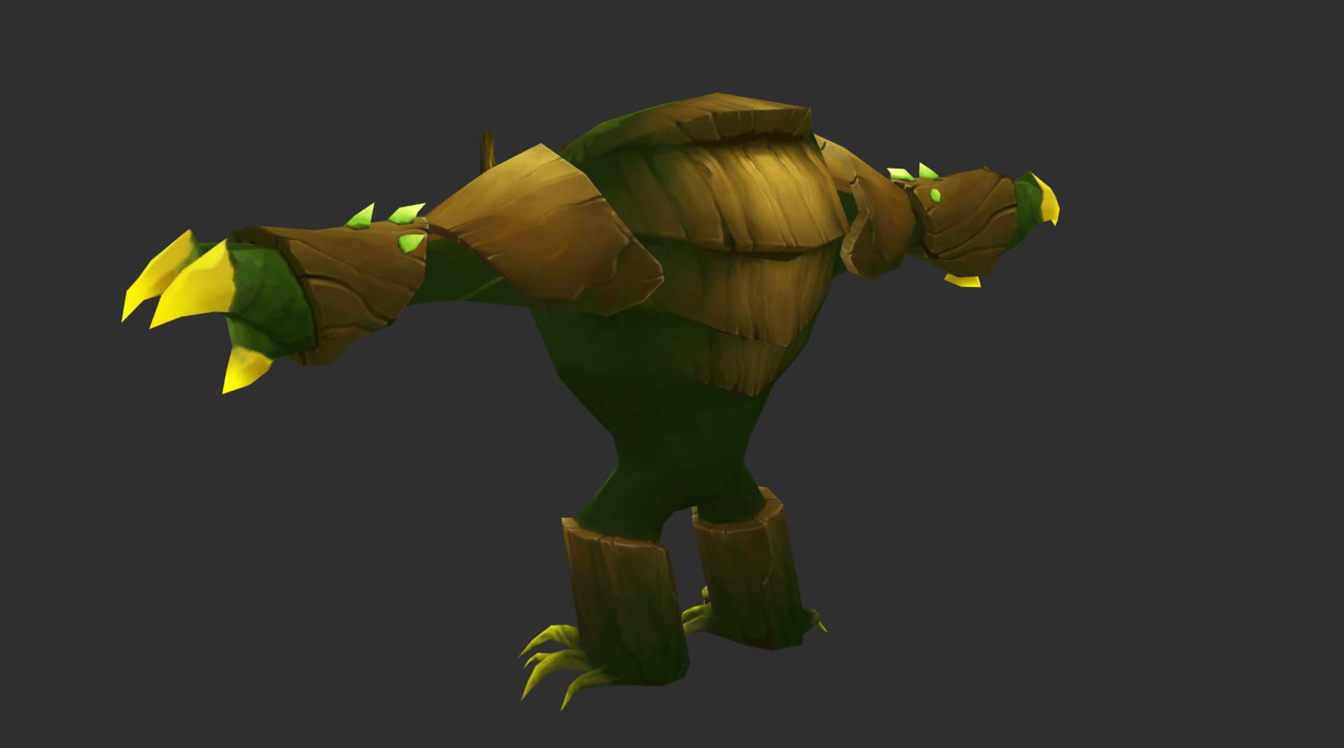 3D Boss Tree Hand-Painted Game Assets model - TurboSquid 2096130