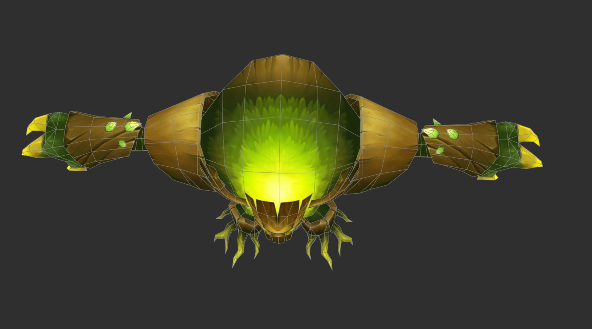 3D Boss Tree Hand-Painted Game Assets model - TurboSquid 2096130