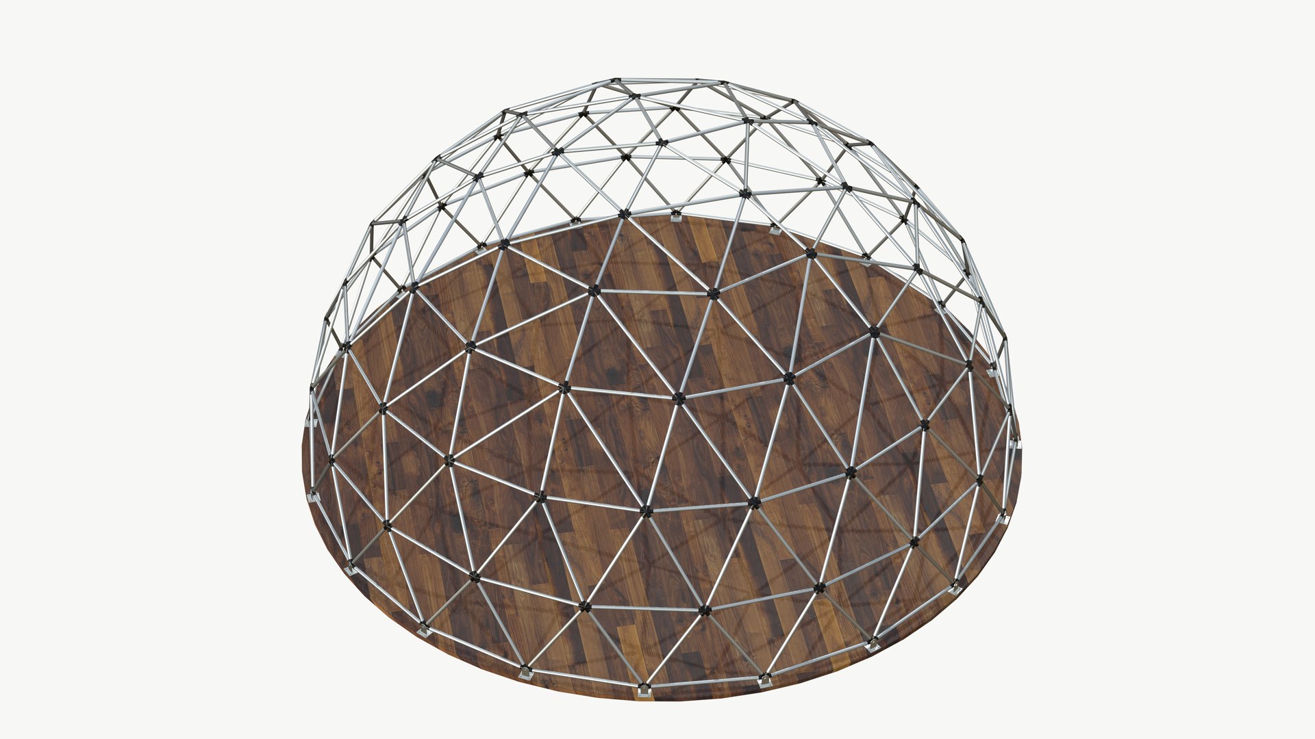 Geodesic Dome Structure Model - TurboSquid 2043106
