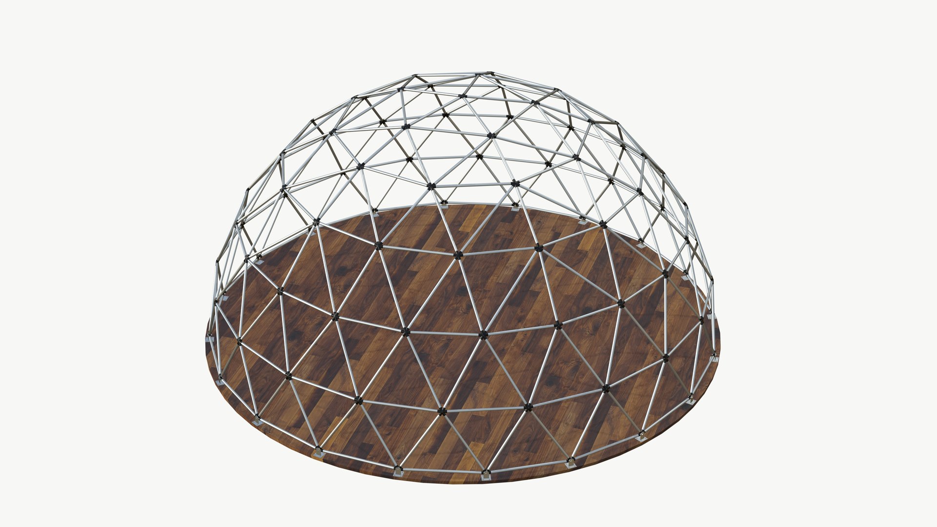 Geodesic Dome Structure model - TurboSquid 2043106