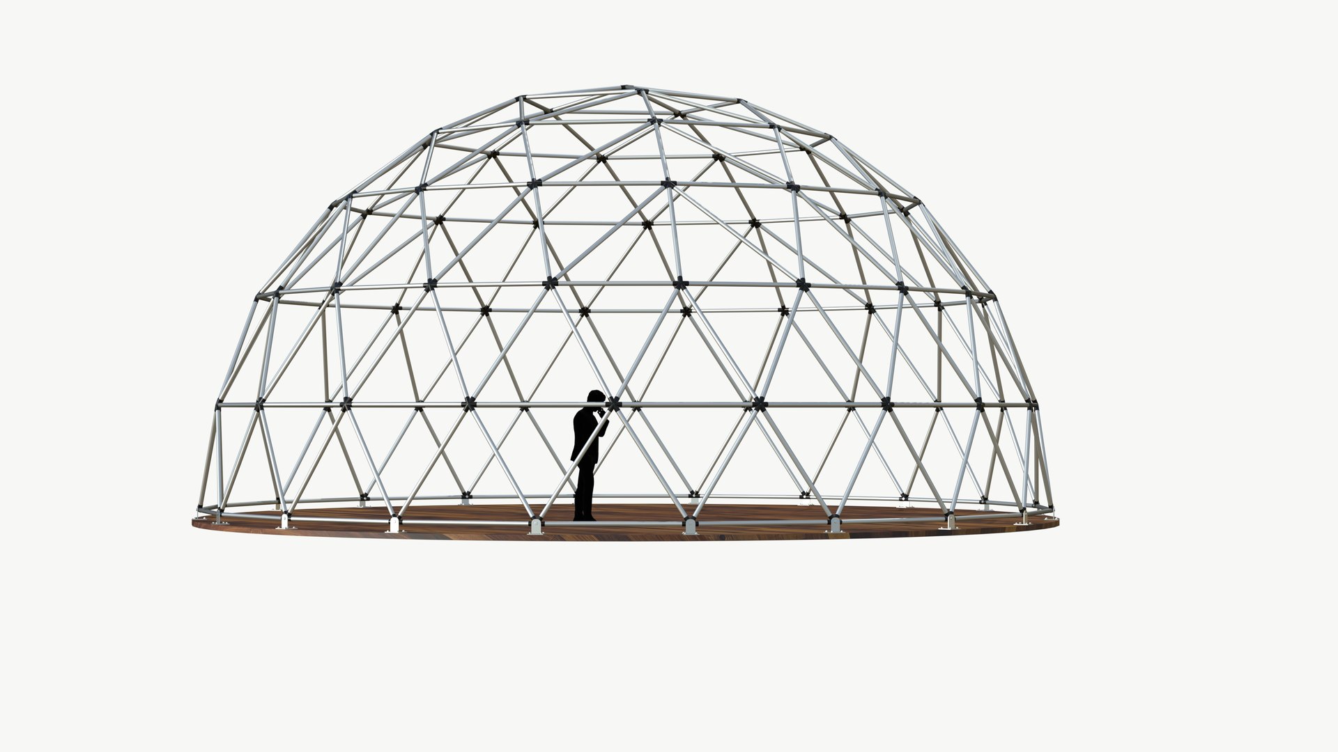 Geodesic Dome Structure Model - TurboSquid 2043106