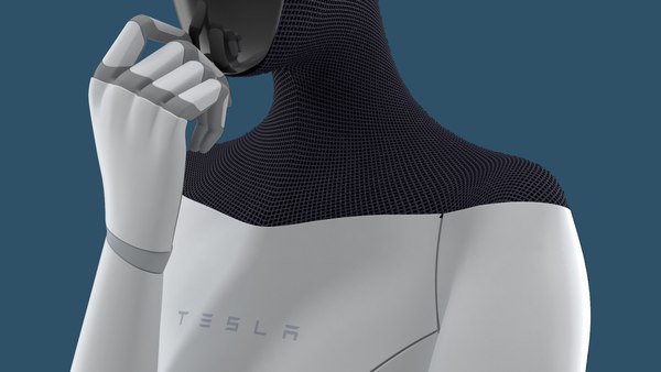 modelo 3d Pose de pie del robot Tesla con gorra MAGA - TurboSquid 2303848