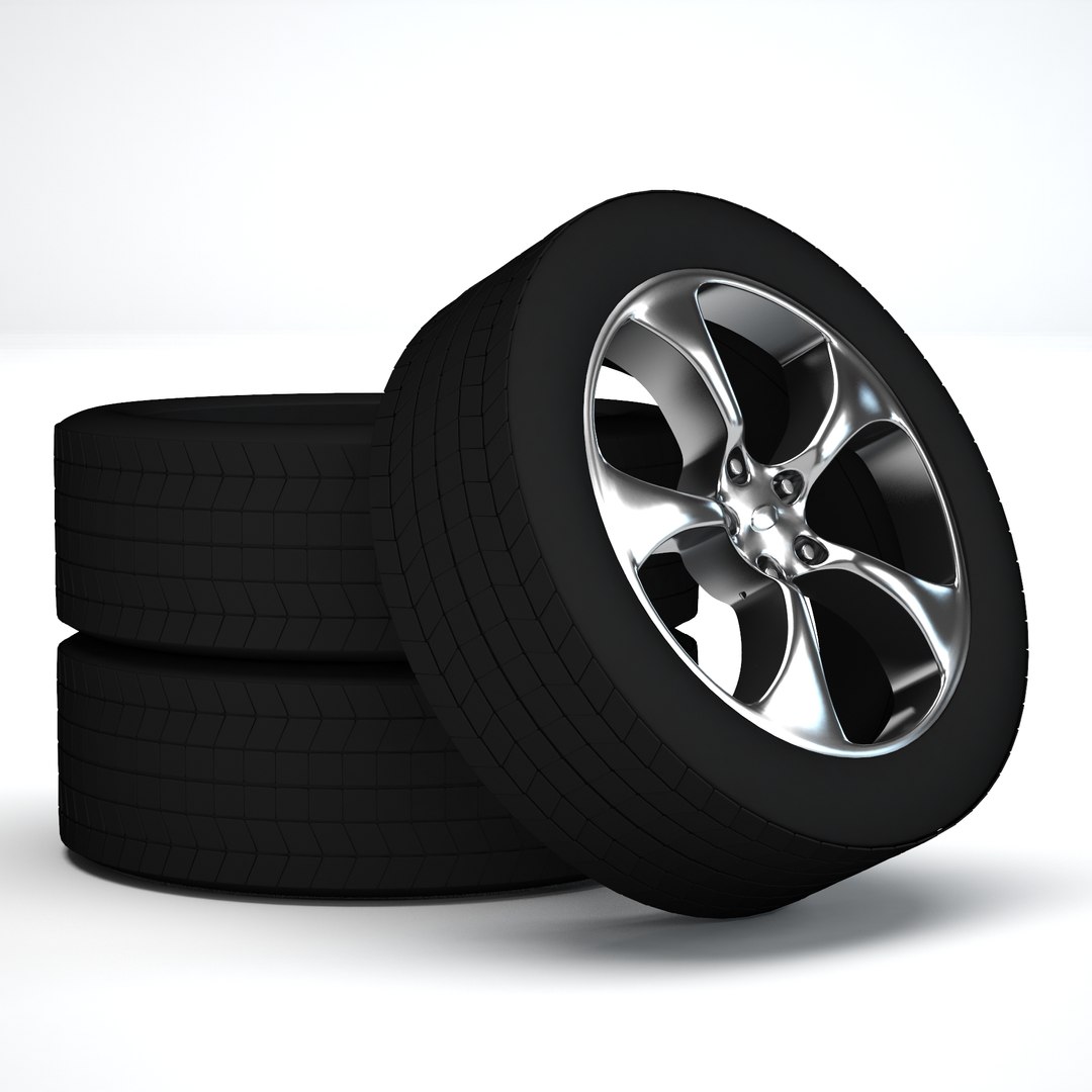 Car Tire 3D Model - TurboSquid 2052004