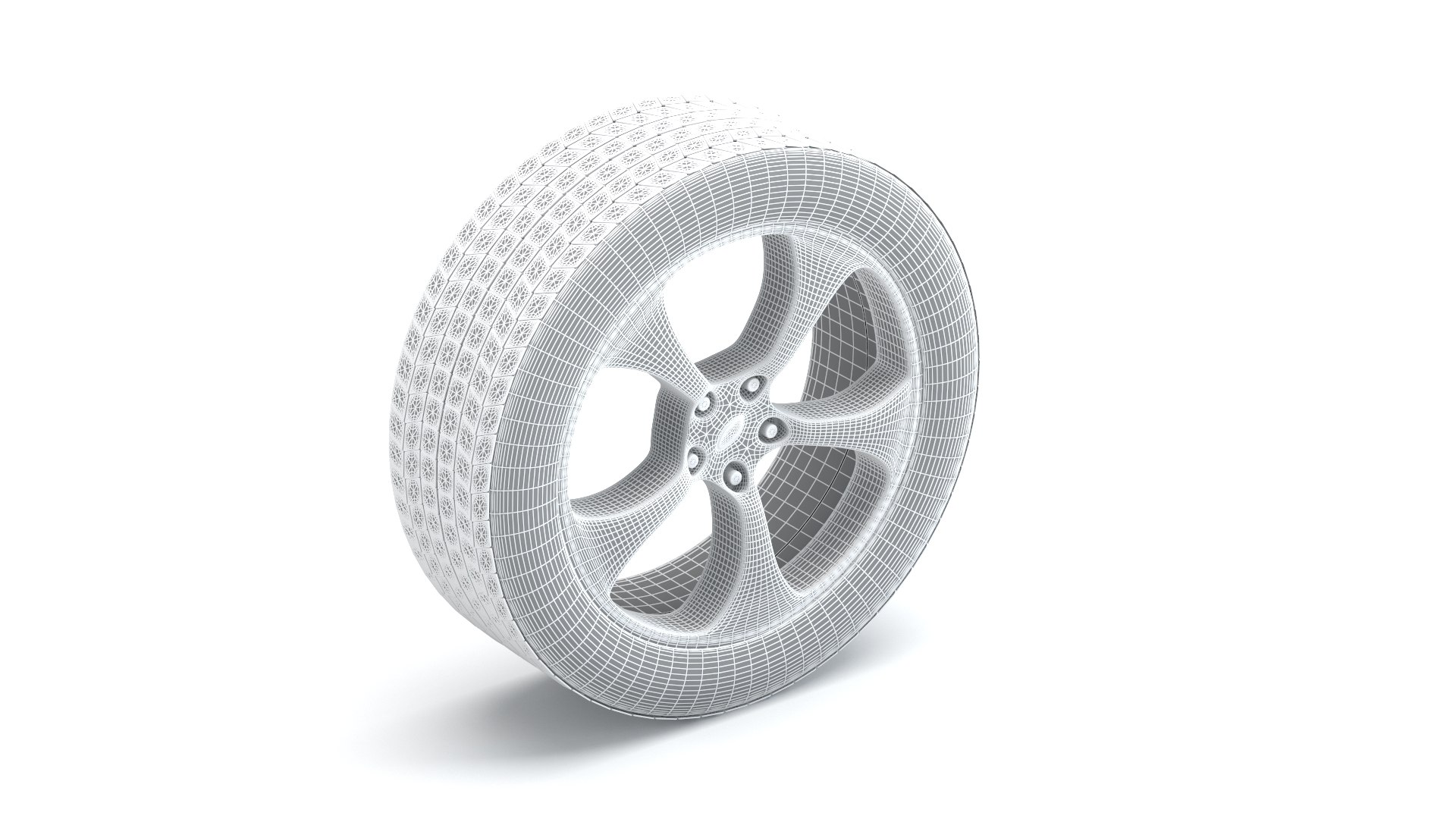 Car Tire 3D Model - TurboSquid 2052004