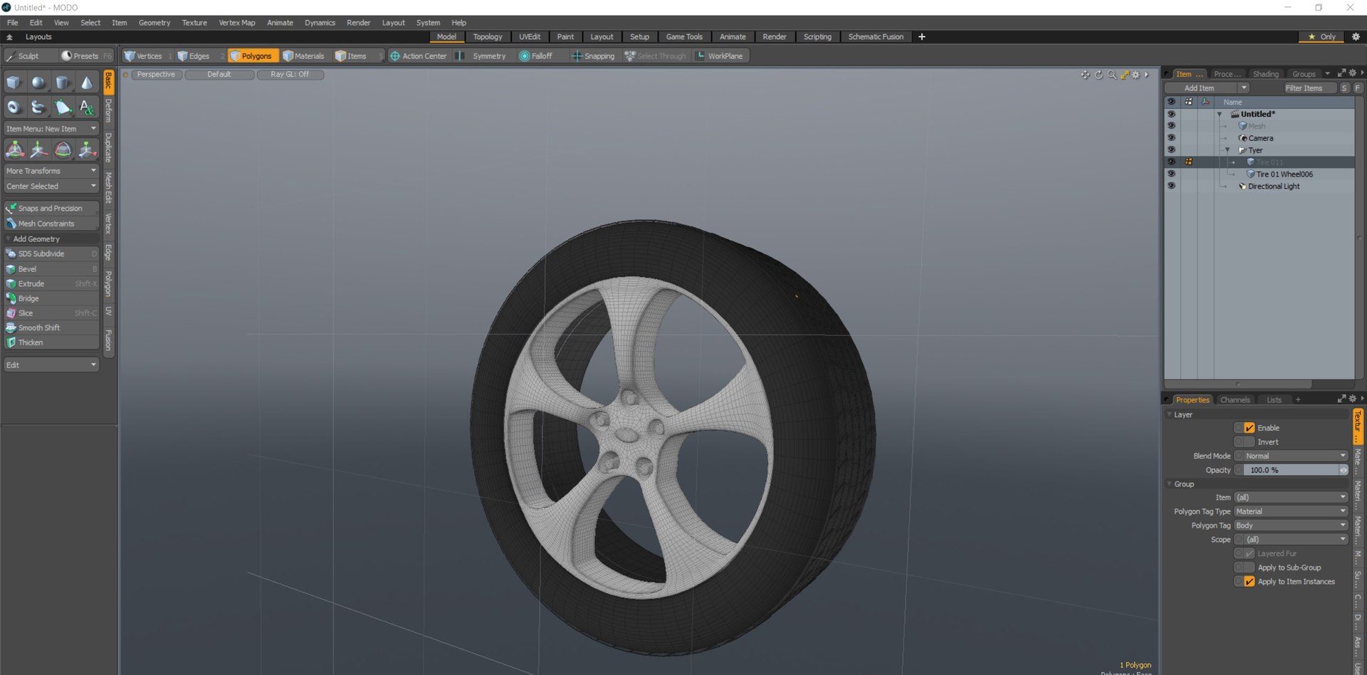 Car Tire 3D Model - TurboSquid 2052004